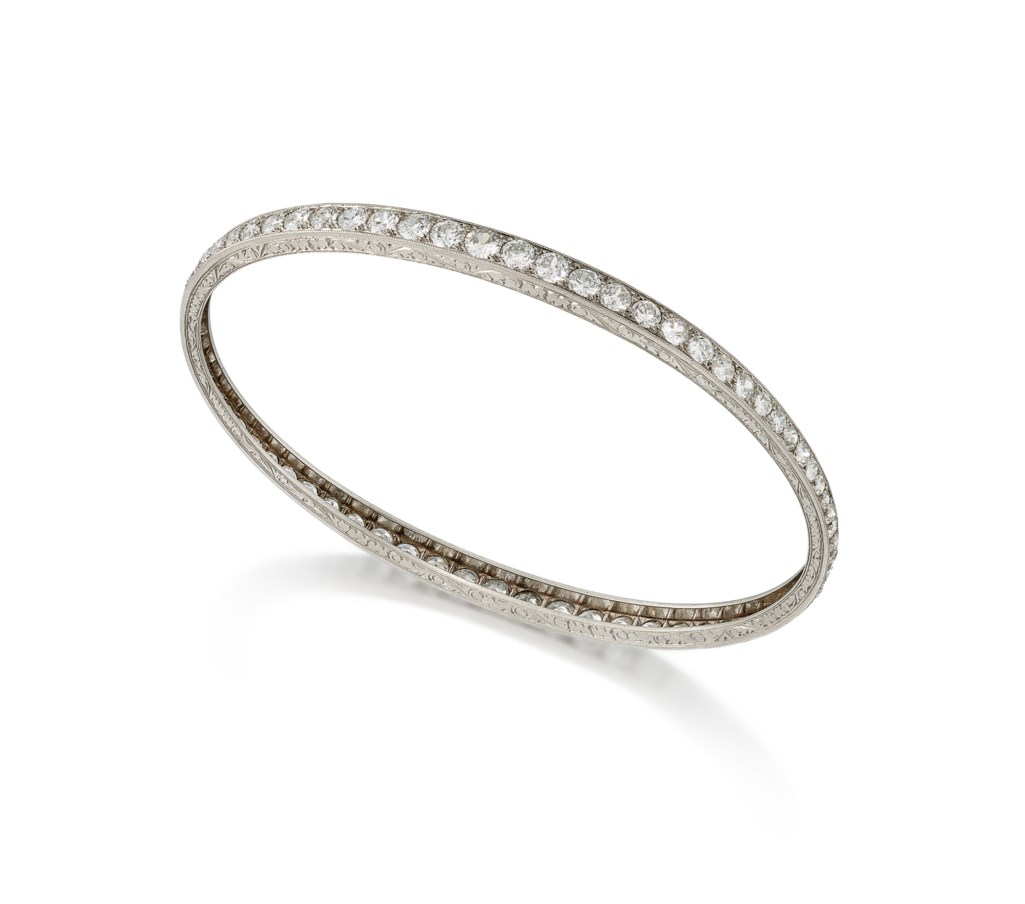 EARLY 20TH CENTURY DIAMOND BANGLE, VAN CLEEF & ARPELS, | Christie’s