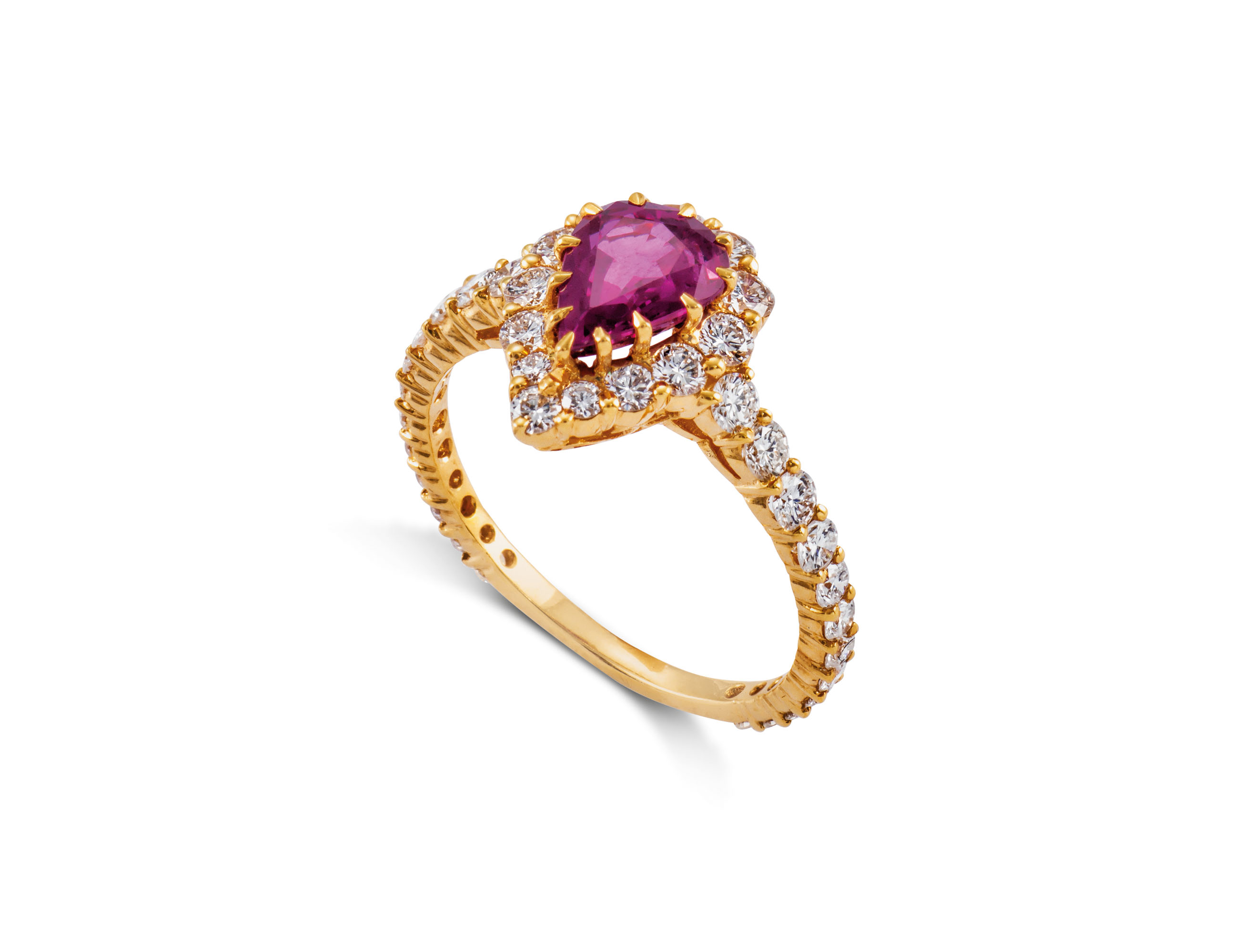 NO RESERVE - RUBY AND DIAMOND RING, | Christie’s