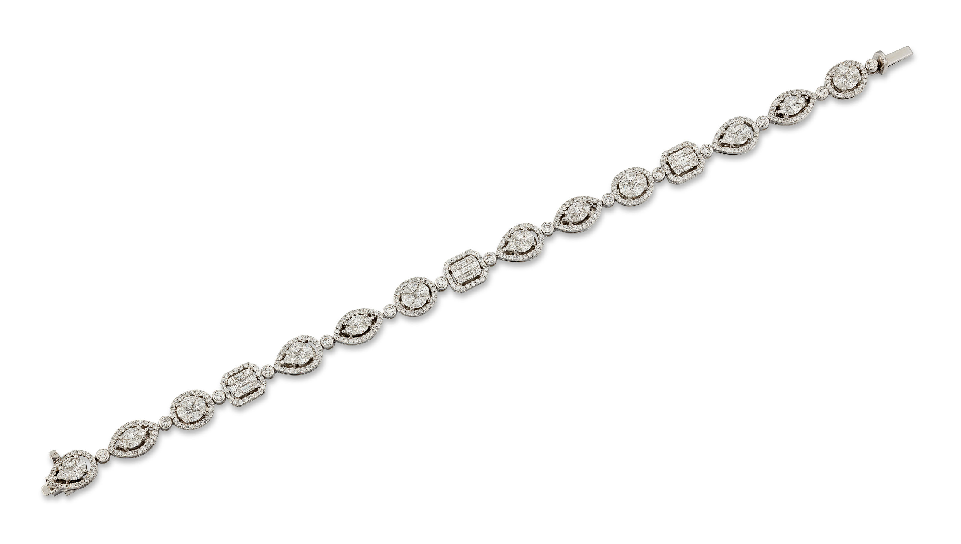 ILLUSION-SET DIAMOND BRACELET, | Christie’s