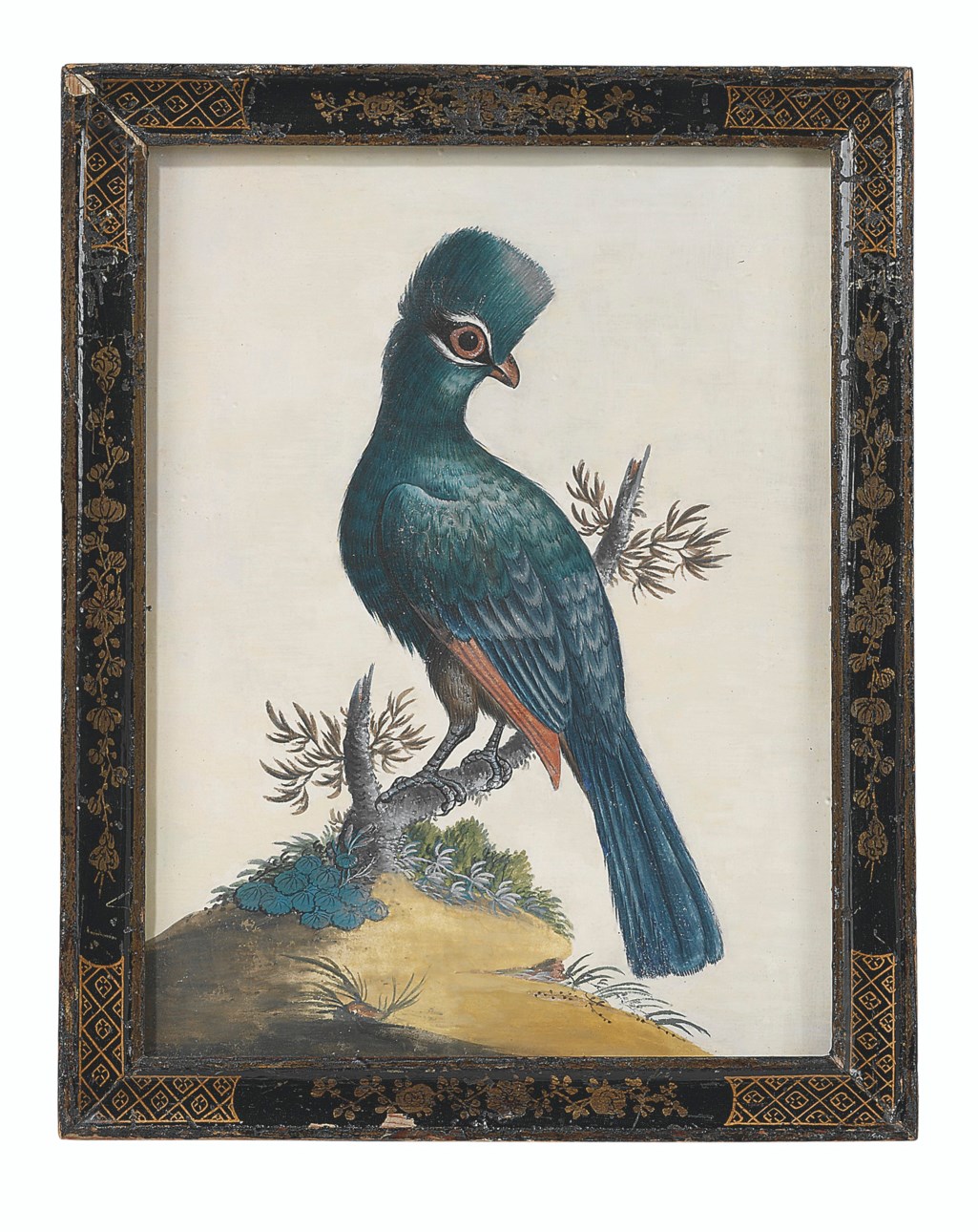 FOUR PAIRS OF GEORGE III EMBOSSED BIRD PICTURES, SIX BY ISAAC SPACKMAN ...