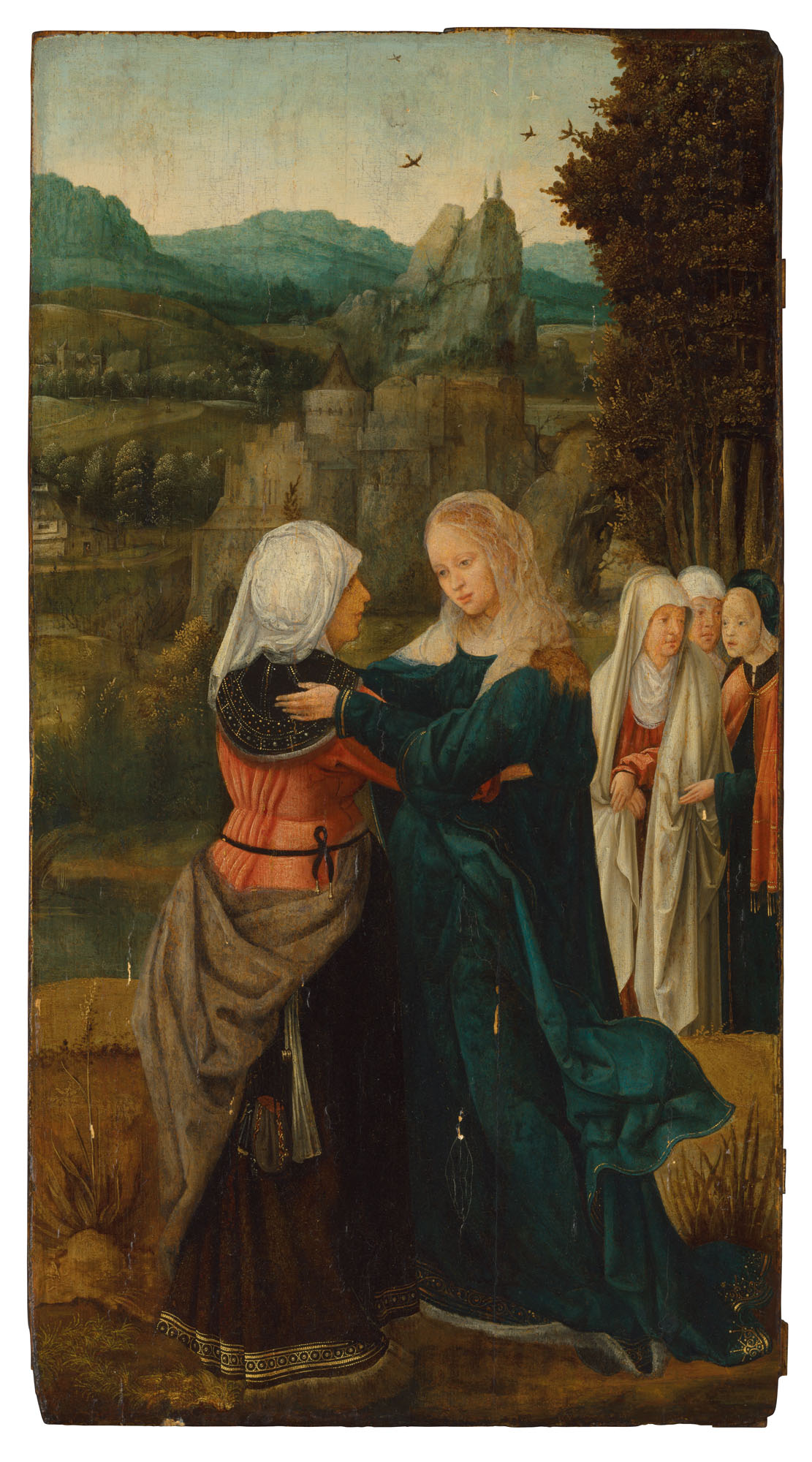 CIRCLE OF JOOS VAN CLEVE (KLEVE 1485-1541 ANTWERP), The Visitation | Christie’s
