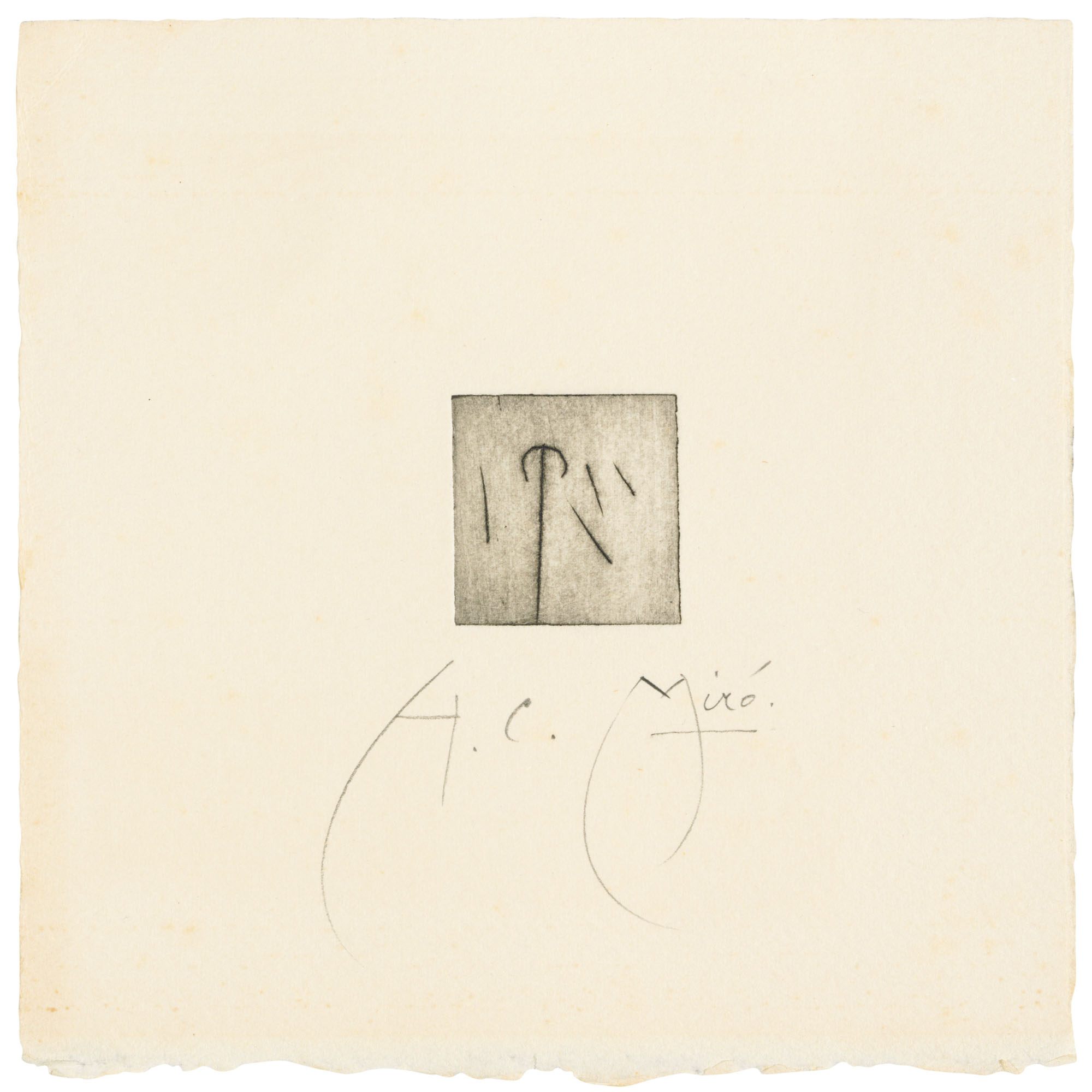 JOAN MIRÓ (1893-1983), Là | Christie’s