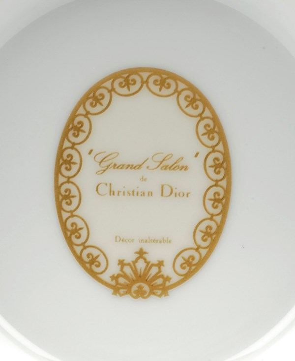 A CHRISTIAN DIOR PORCELAIN PART TEA AND COFFEE SERVICE, 20TH CENTURY ...