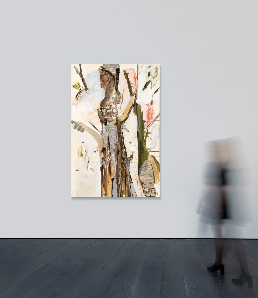 ELIZABETH NEEL (B. 1975), Rips Tree Stripped Rain | Christie’s