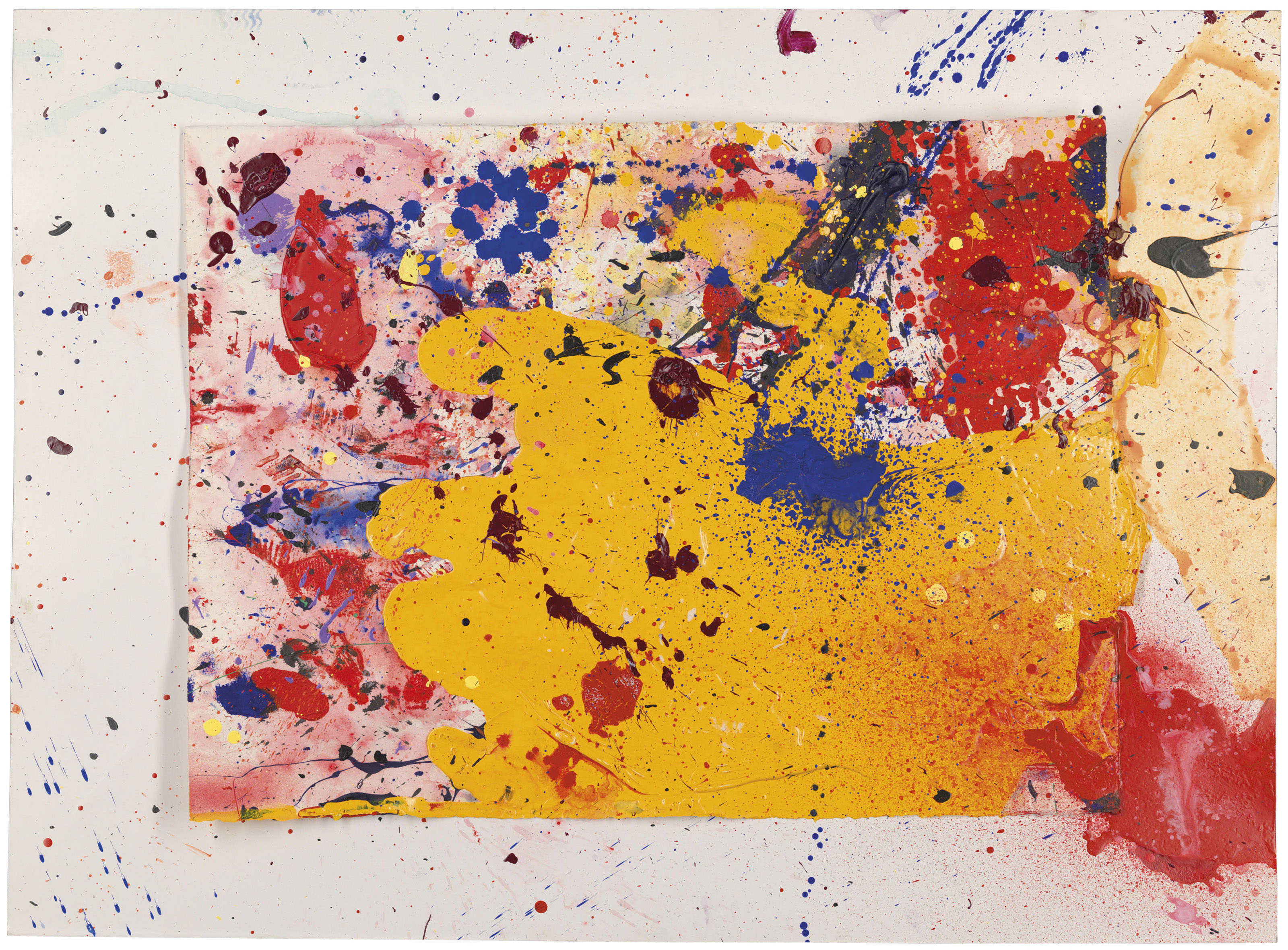 SAM FRANCIS (1923-1994), Liverpuddling | Christie’s