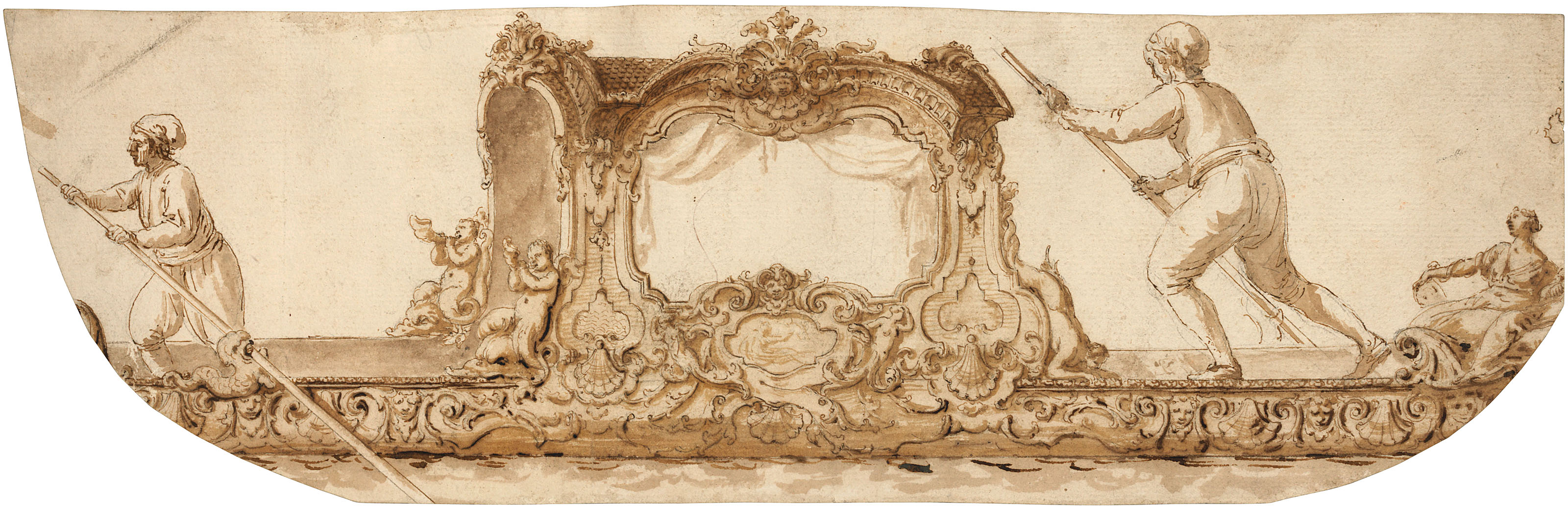 ITALIAN SCHOOL, 18TH CENTURYITALIAN SCHOOL, 18TH CENTURYDesign for a ...