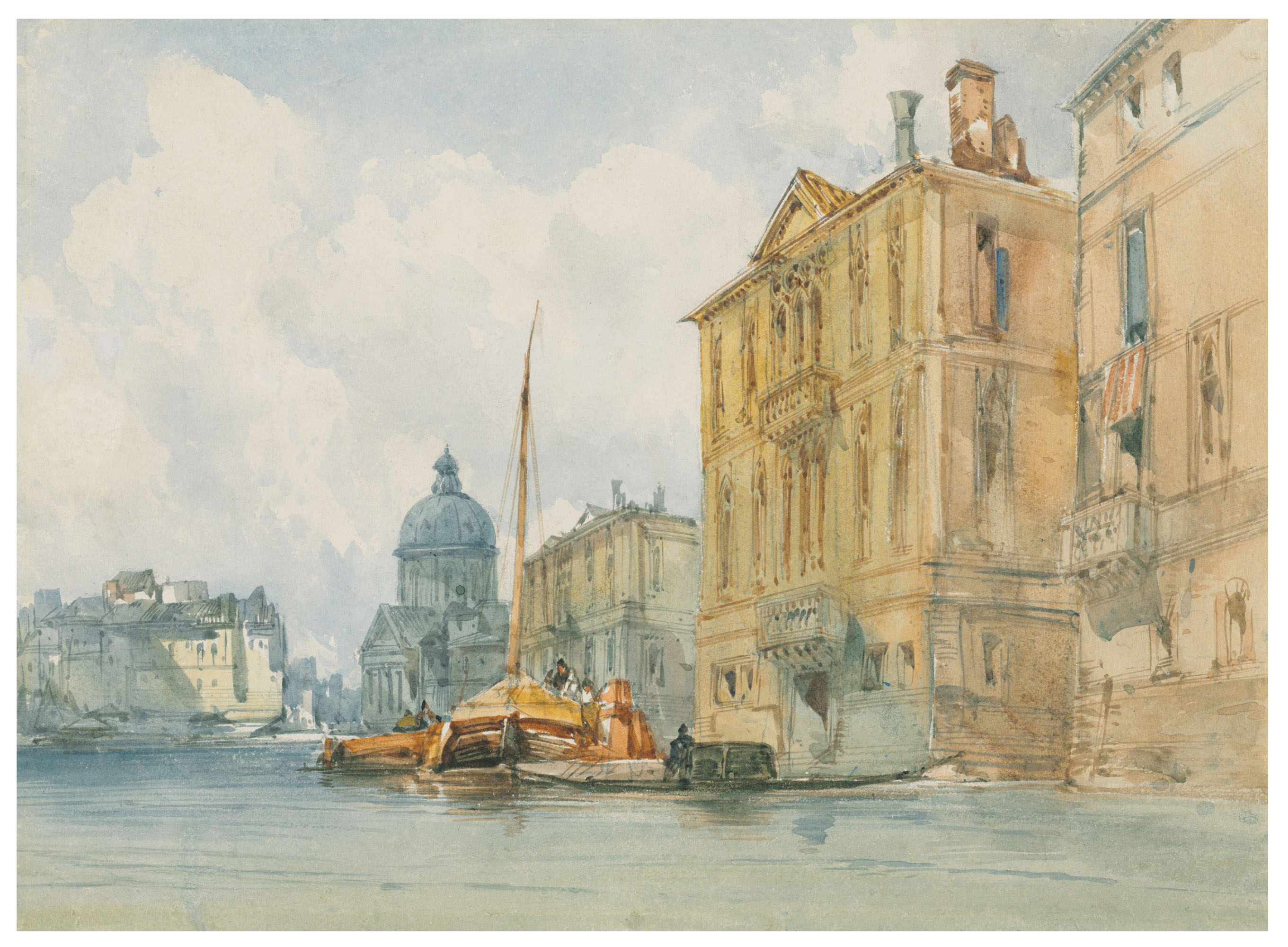 WILLIAM CALLOW, R.W.S. (GREENWICH 1812-1908 GREAT MISSENDEN), The Grand ...