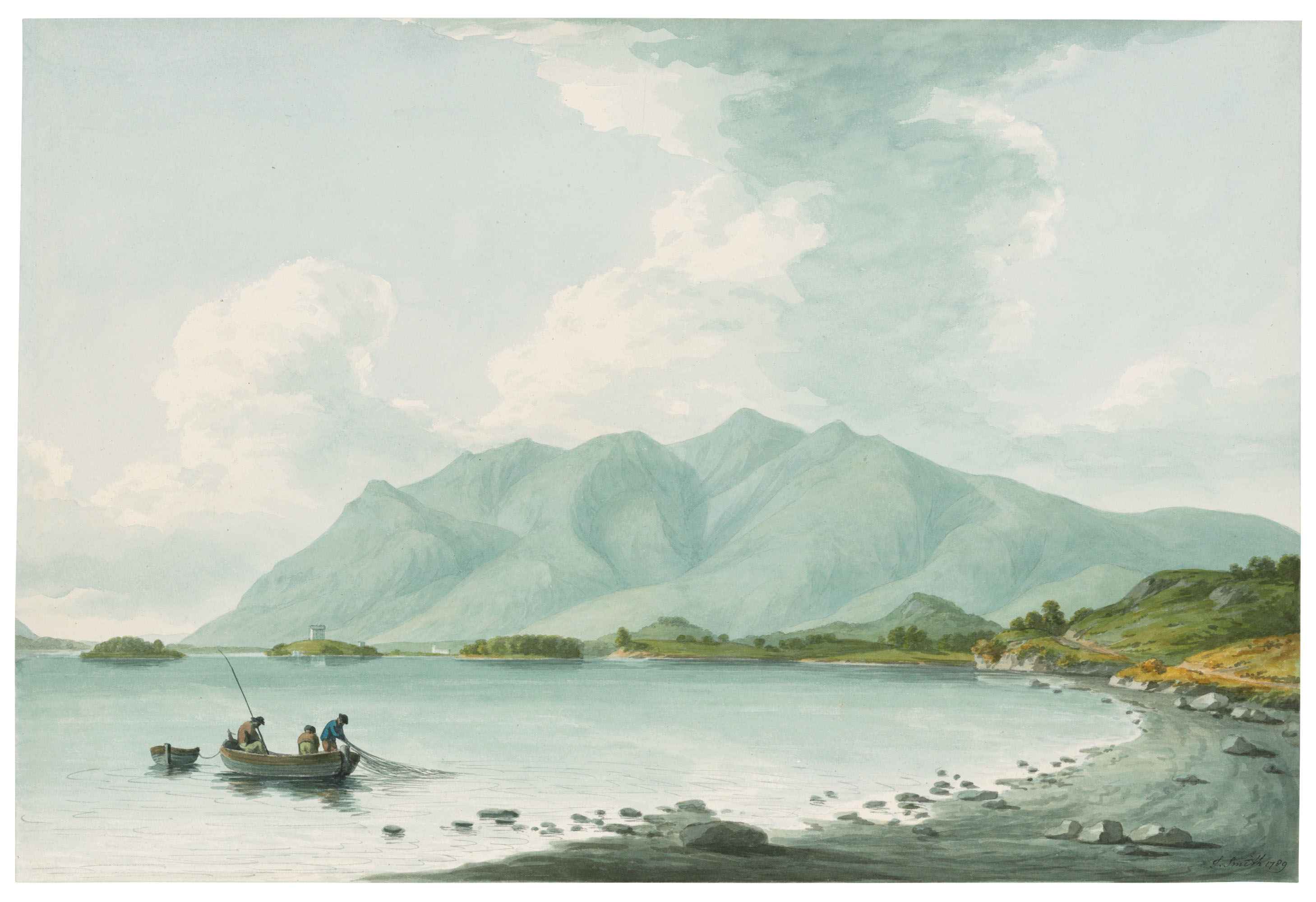 JOHN WARWICK SMITH, O.W.S. (CUMBERLAND 1749-1831 LONDON), Skiddaw from ...