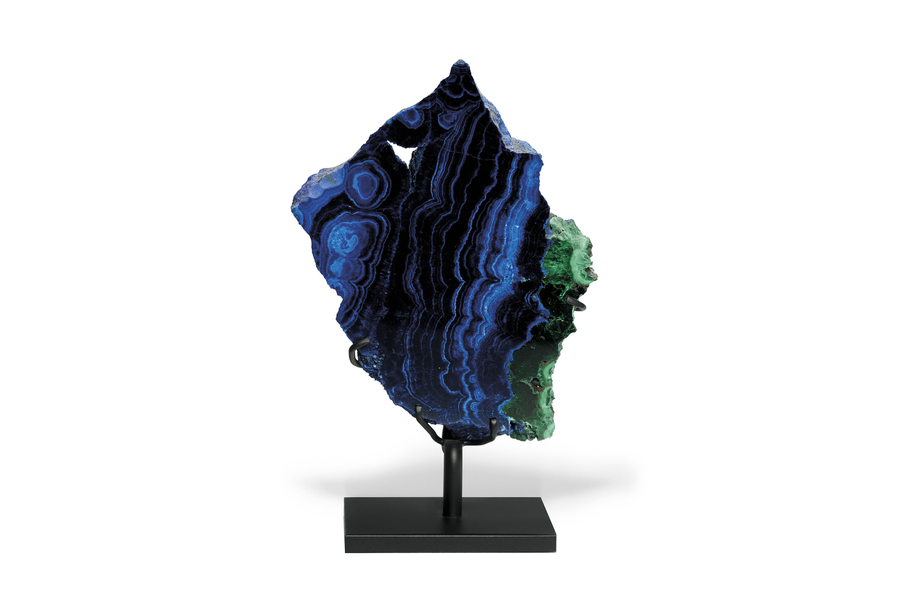 A SPECIMEN OF AZURITE AND MALACHITE, RUSSIA | Christie’s