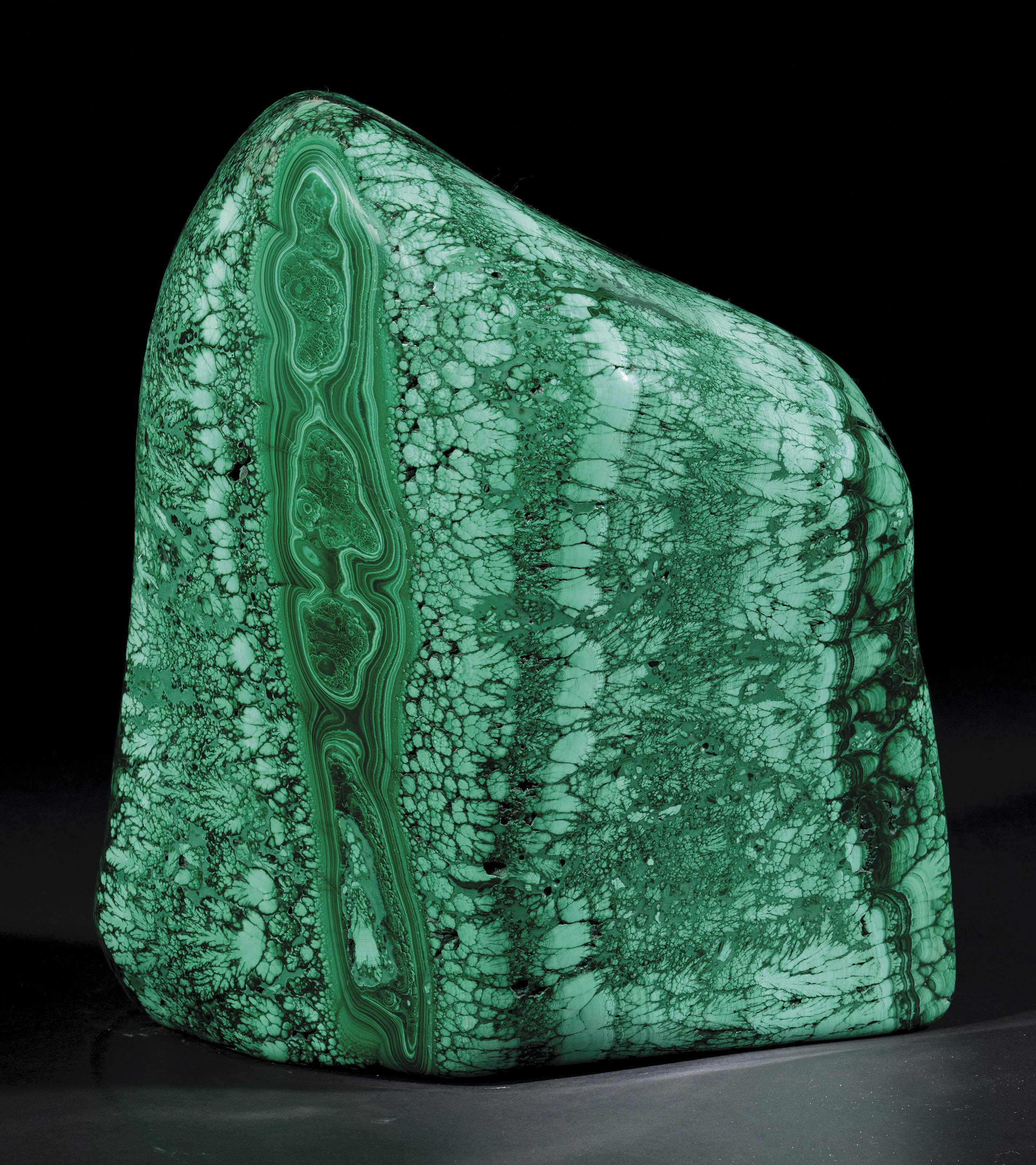 A FINE SPECIMEN OF MALACHITE, CONGO | Christie’s
