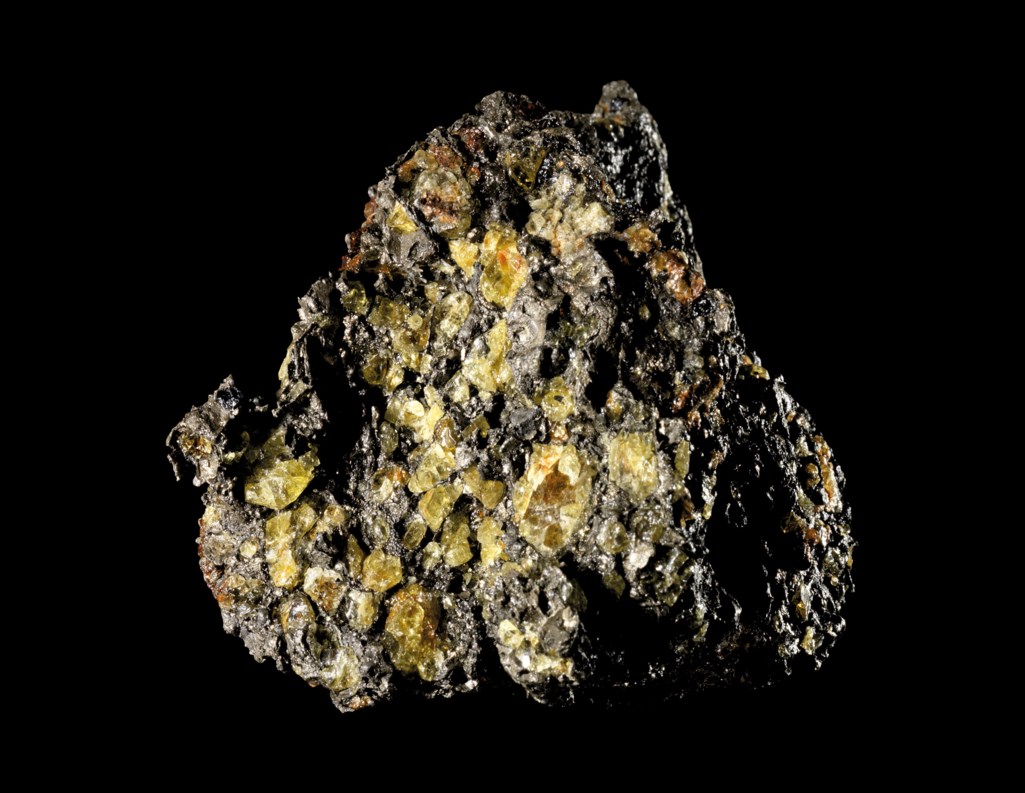 A BRAHIN NUGGET, Pallasite — PMG Minsk, Gomel Province, Belarus ...