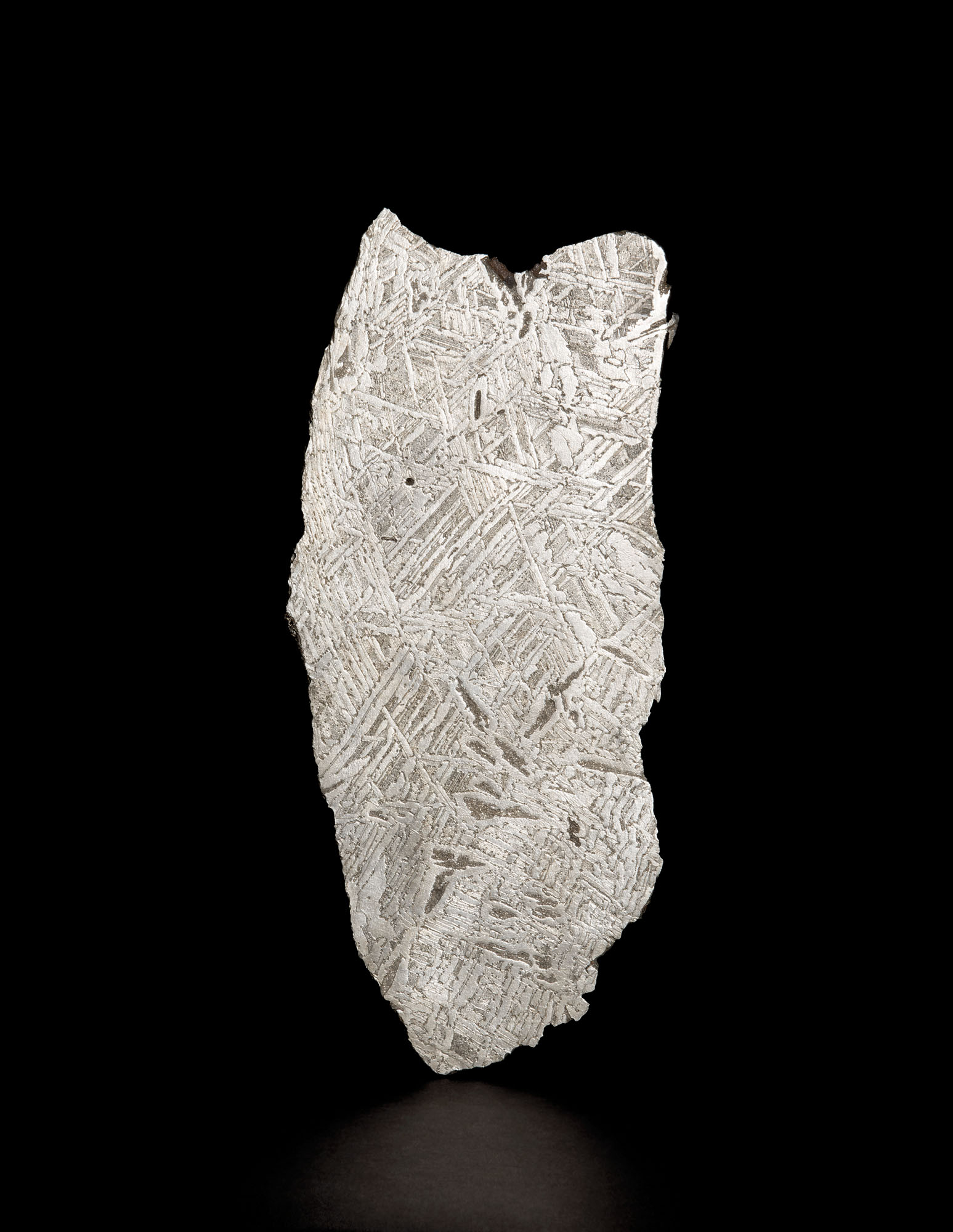 EXTRATERRESTRIAL METALLIC MATRIX - A SLICE OF SEYMCHAN METEORITE ...