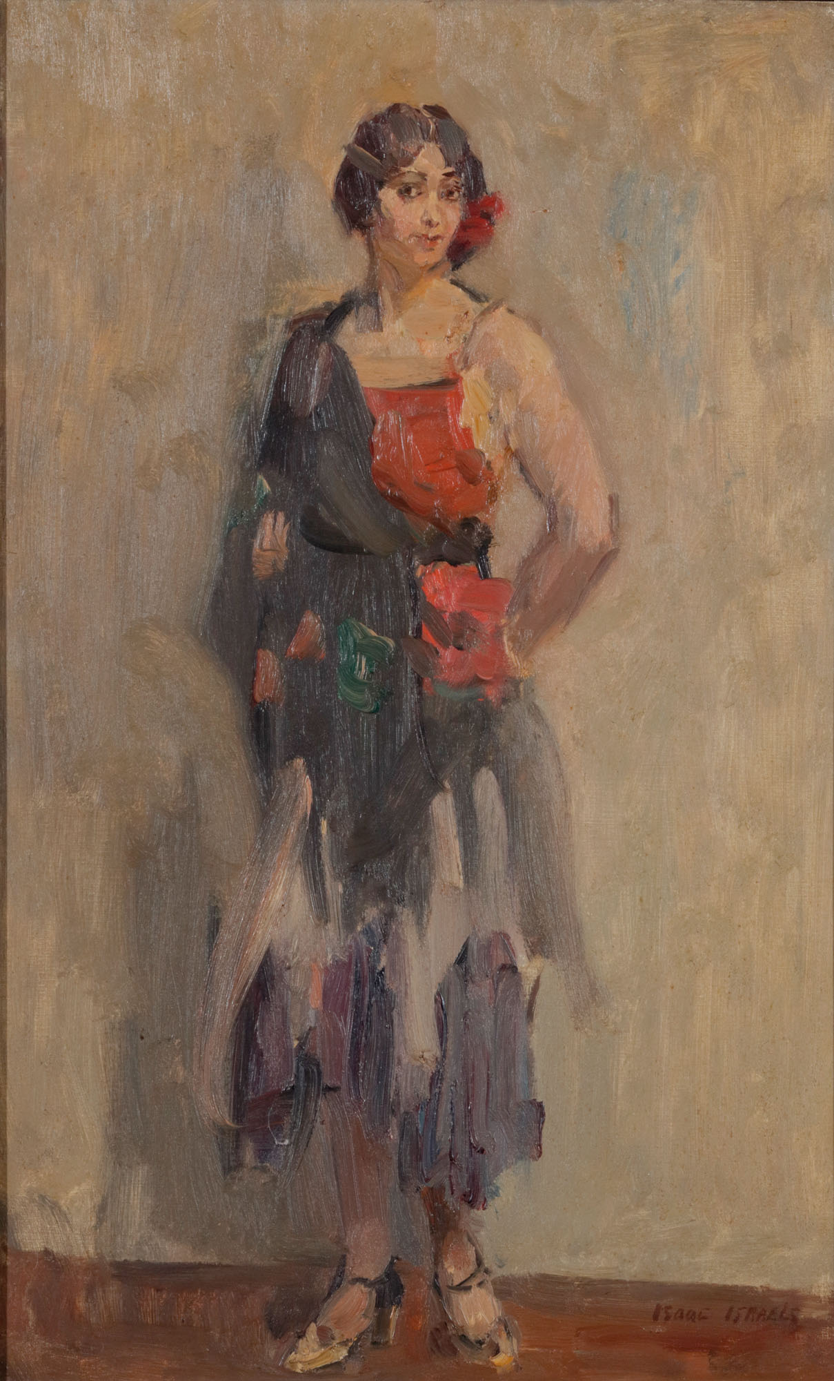 ISAAC ISRAELS (DUTCH, 1865-1934), Standing girl | Christie’s
