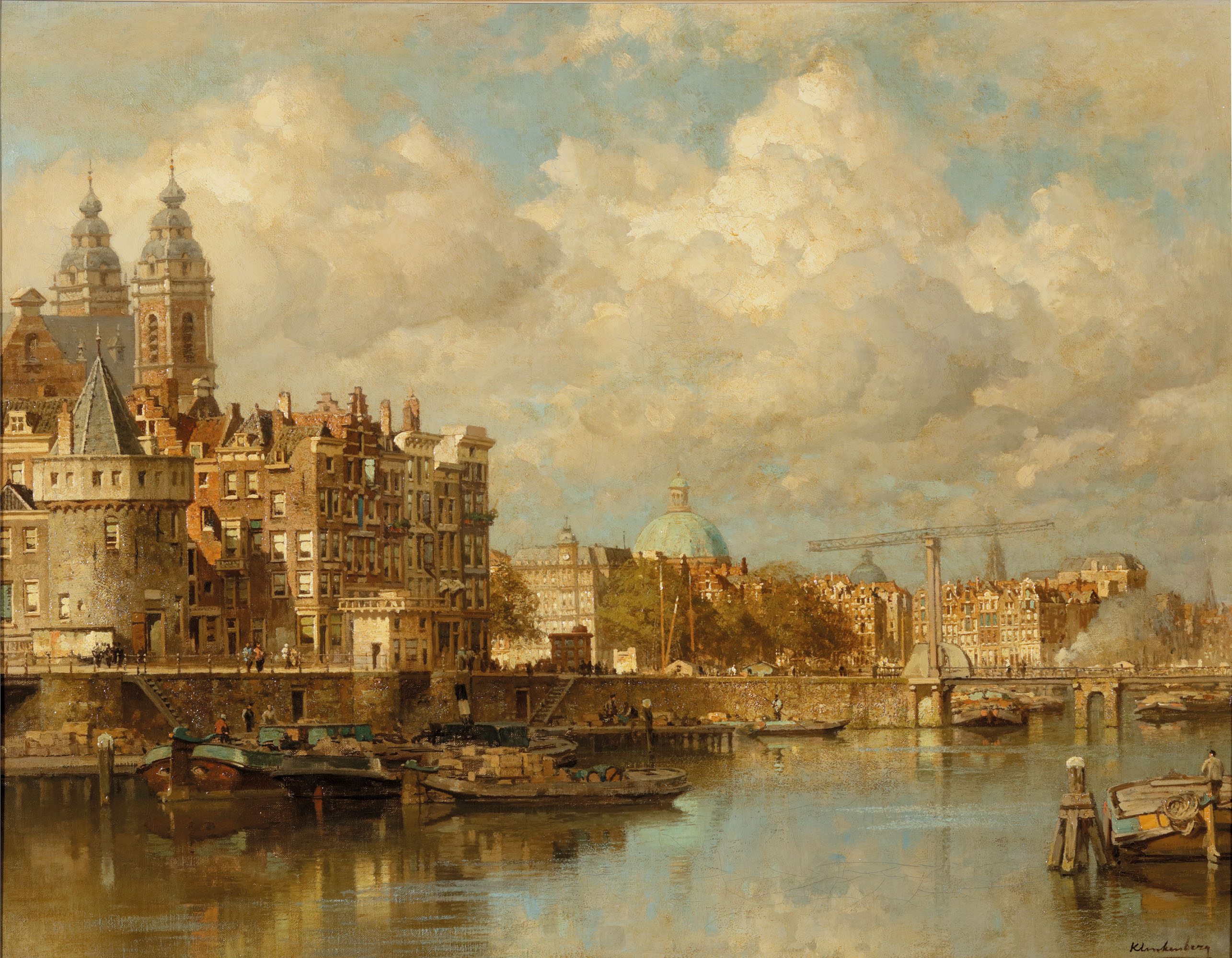 JOHANNES CHRISTIAAN KAREL KLINKENBERG (DUTCH, 1852-1924), A view of the ...