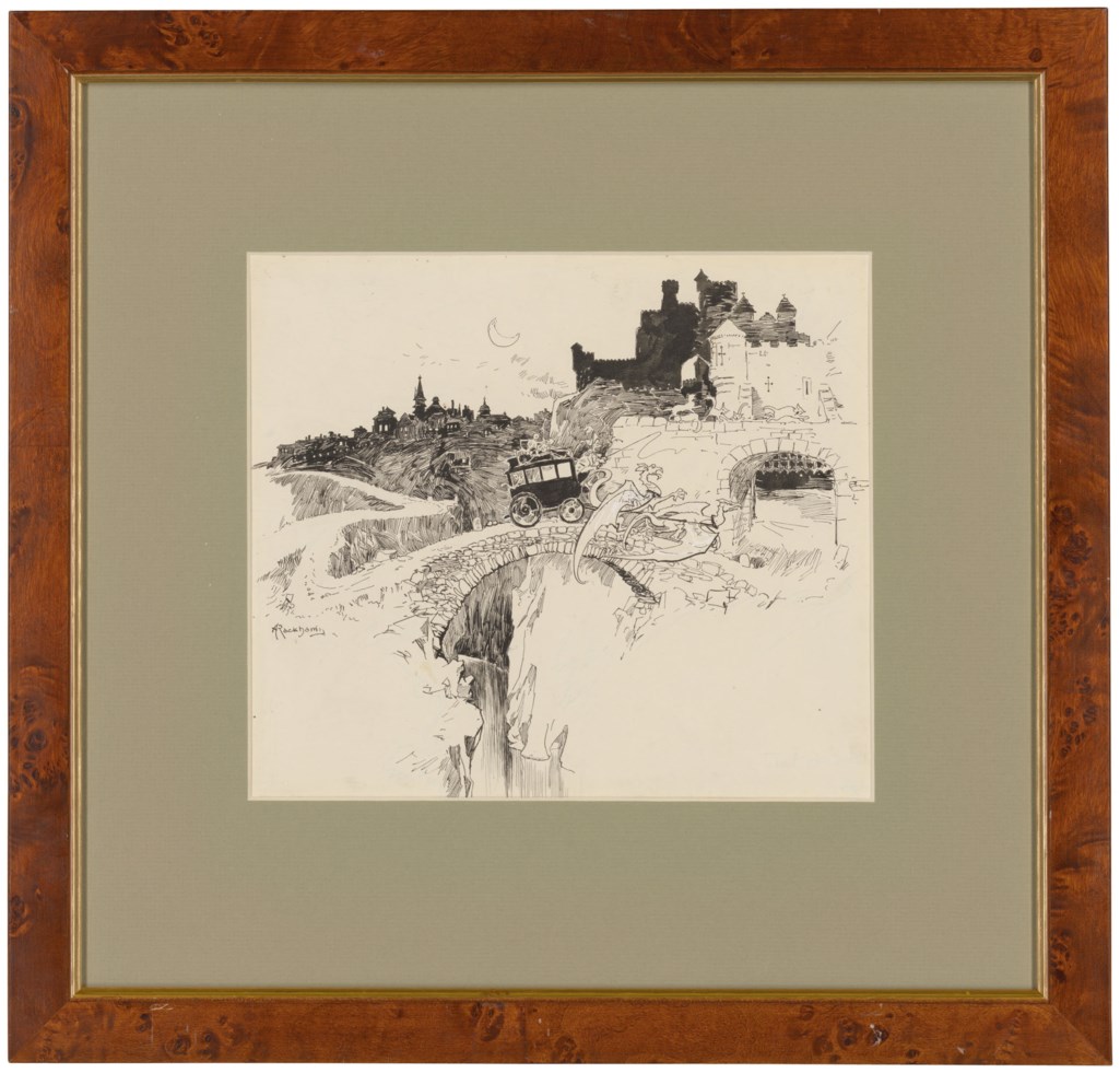 ARTHUR RACKHAM (BRITISH, 1867-1939), The Entrance to the Witches ...