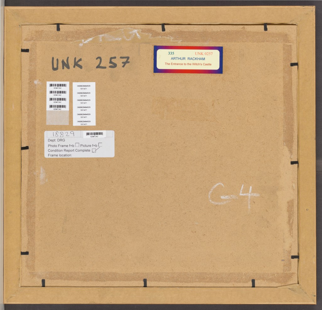 ARTHUR RACKHAM (BRITISH, 1867-1939), The Entrance to the Witches ...