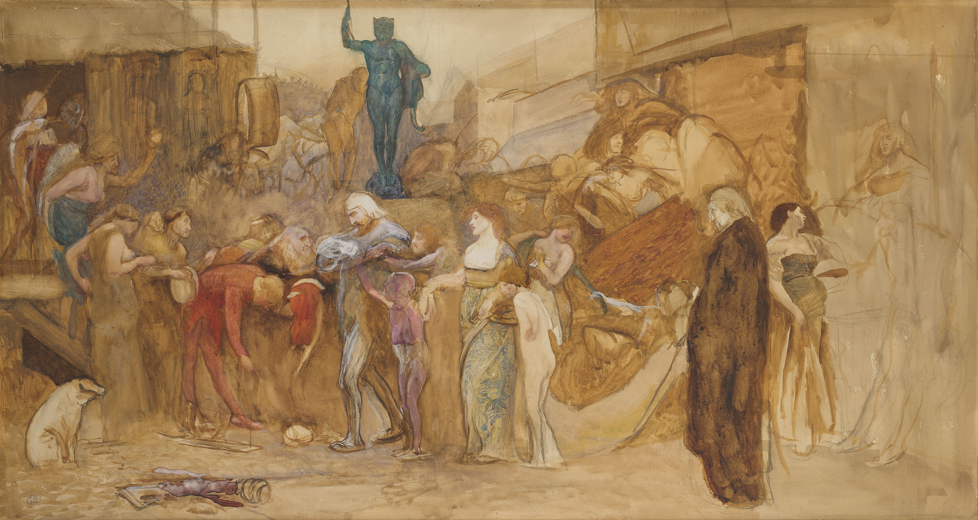 GEORGE JOHN PINWELL, R.W.S. (BRITISH, 1842-1875), Vanity Fair | Christie’s