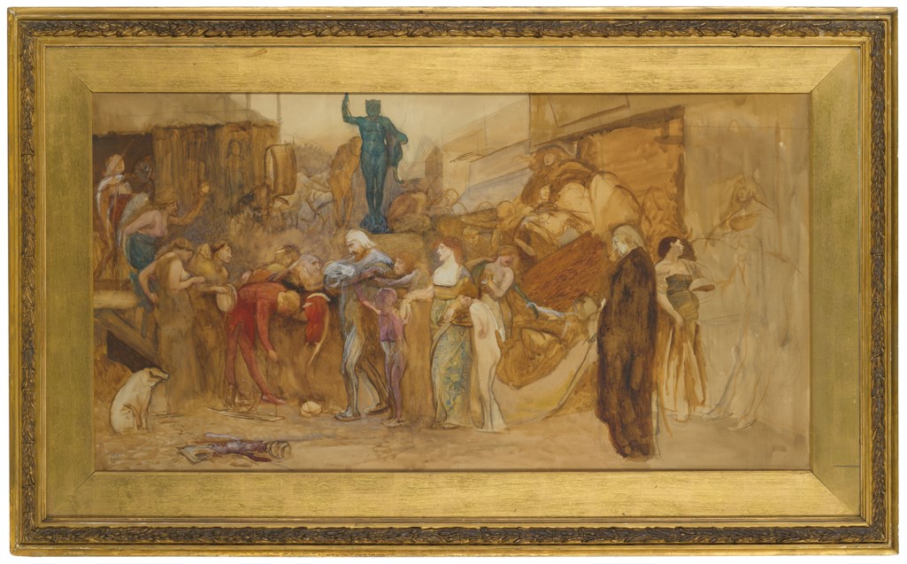 GEORGE JOHN PINWELL, R.W.S. (BRITISH, 1842-1875), Vanity Fair | Christie’s