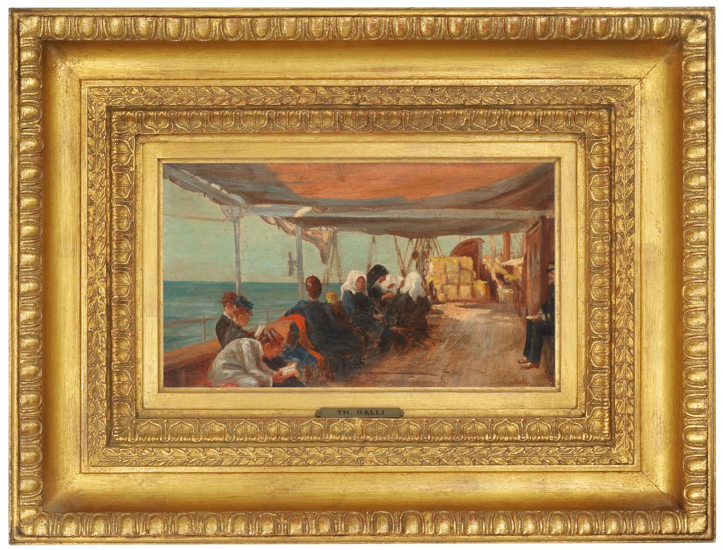 THEODORE JACQUES RALLI (GREEK, 1852-1909), On Shipboard | Christie’s