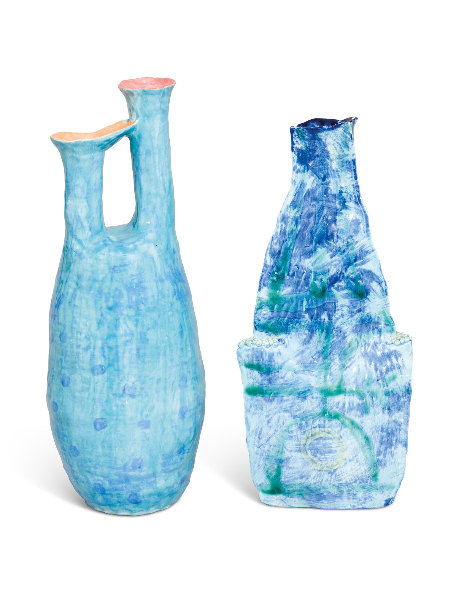 JOHN FFRENCH (1928-2010), TWO VASES | Christie’s
