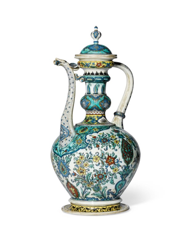 AN IZNIK STYLE EWER FOR THE TURKISH MARKET, SAMSON FACTORY, FRANCE ...
