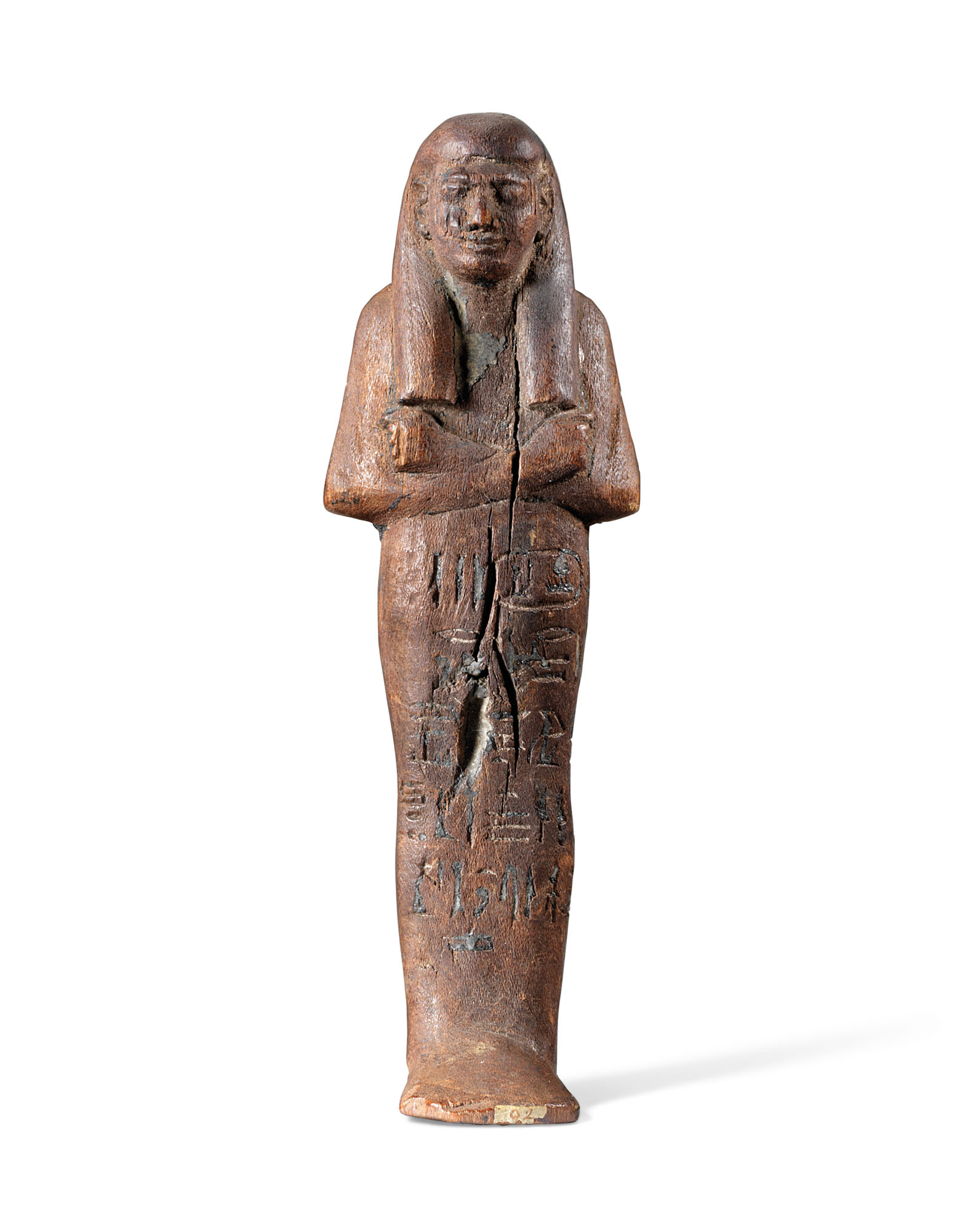 AN EGYPTIAN WOOD SHABTI FOR SETY I, NEW KINGDOM, 19TH DYNASTY, REIGN OF ...