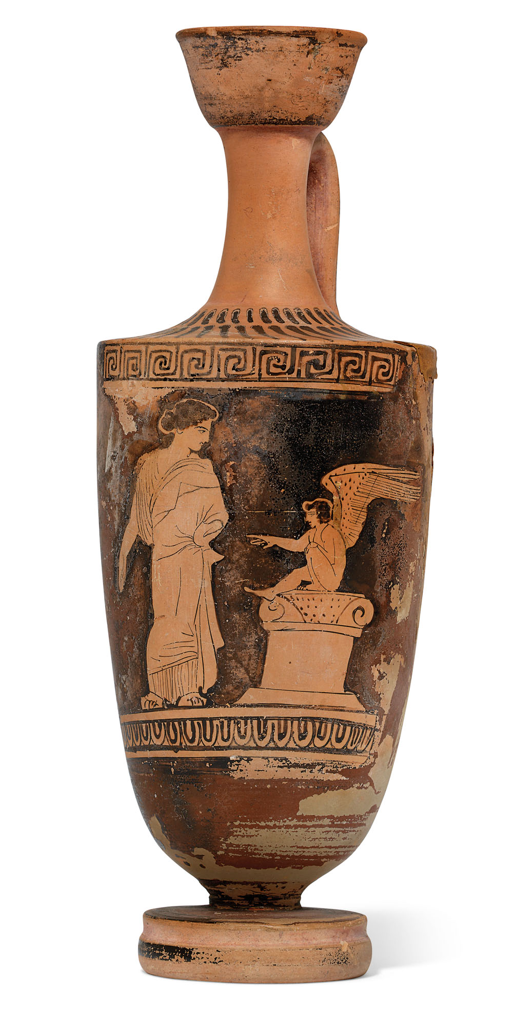 AN ATTIC RED-FIGURED LEKYTHOS, CIRCA LATE 5TH CENTURY B.C. | Christie’s