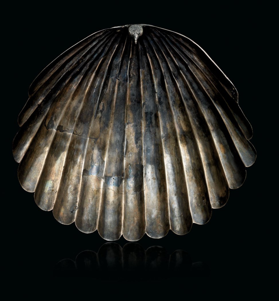 A ROMAN SILVER SHELL-SHAPED DISH, CIRCA 3RD CENTURY A.D. | Christie's