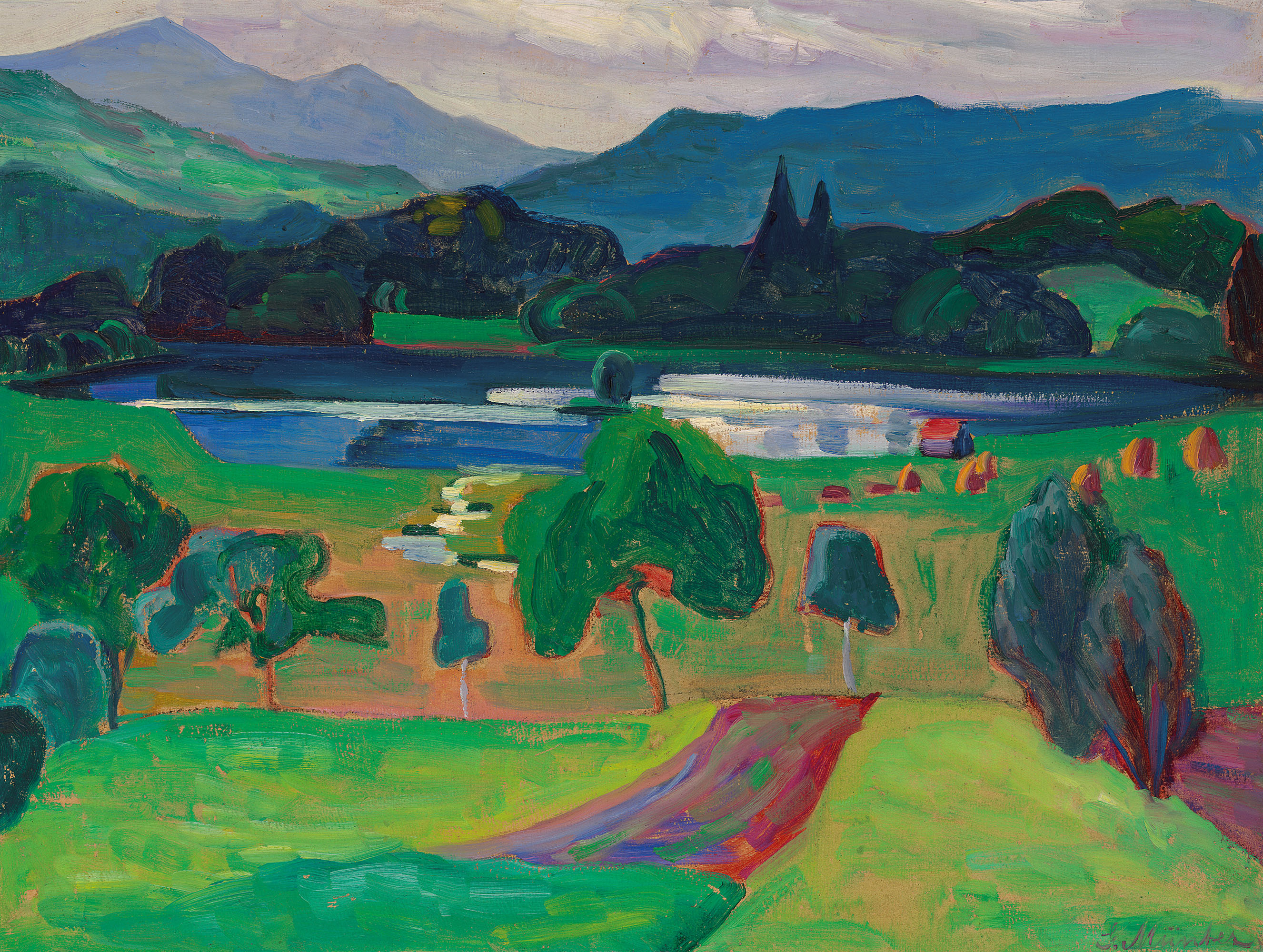 GABRIELE MÜNTER (1877-1962), Staffelsee | Christie’s