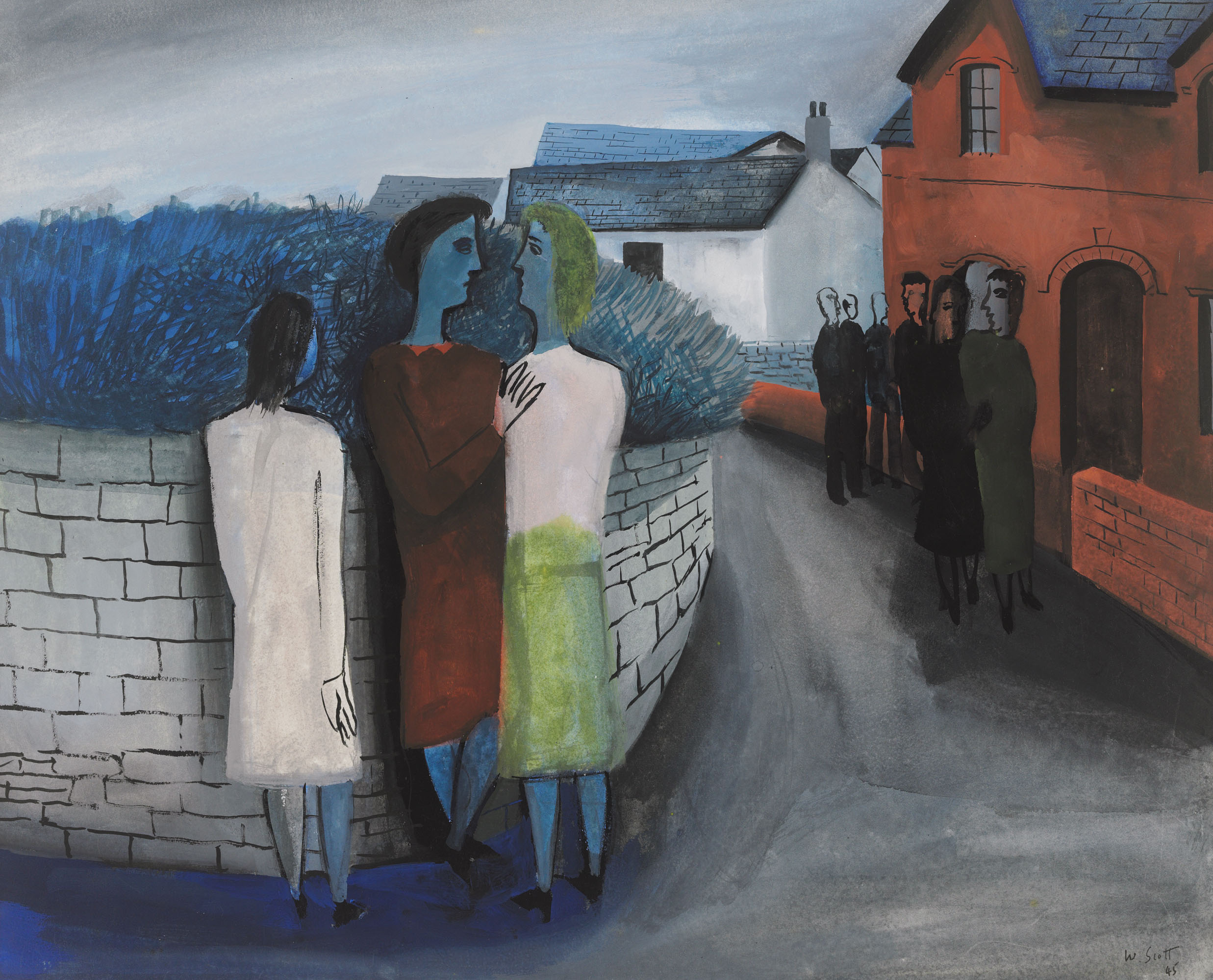 WILLIAM SCOTT (1913-1989), Sunday Morning, Wales | Christie’s