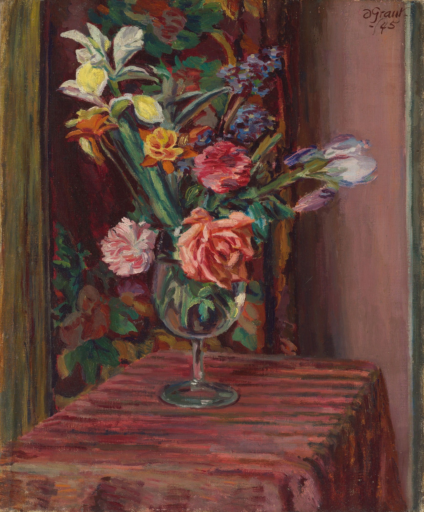 Duncan Grant (1885-1978) , Still life of spring flowers | Christie's