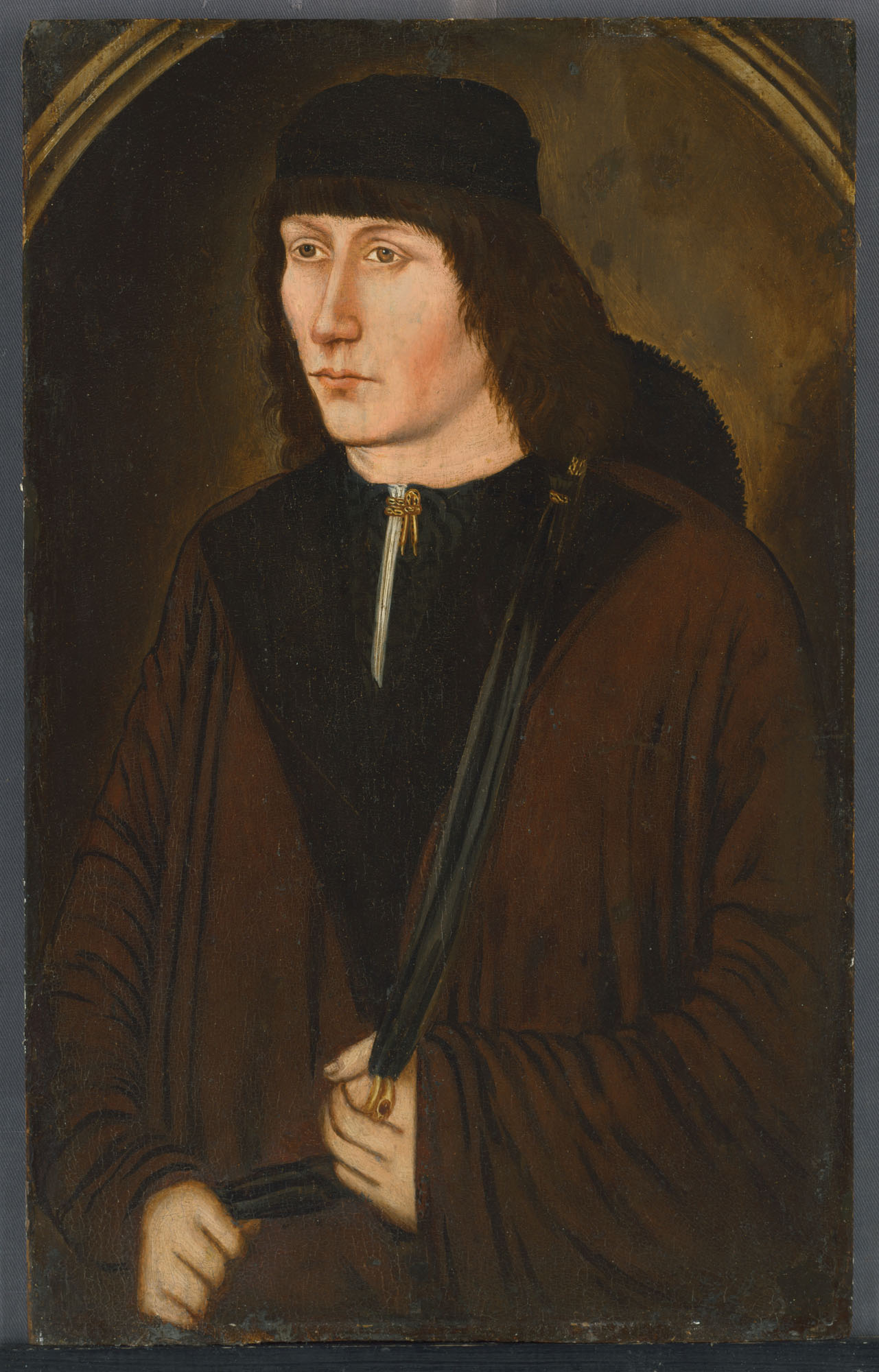 ENGLISH SCHOOL, LATE 16TH CENTURY, Portrait of a young man ...