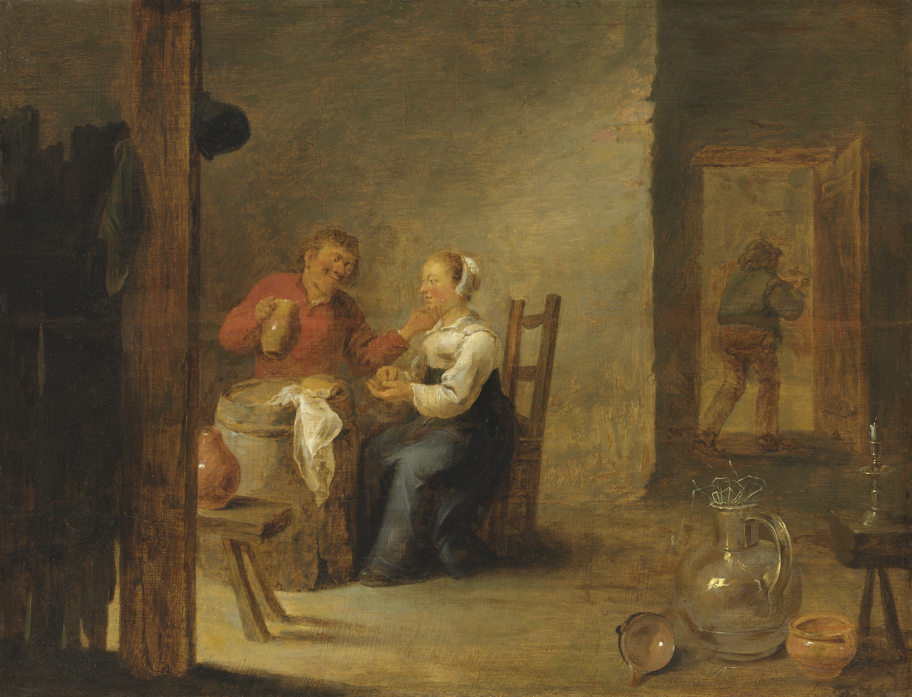 DAVID TENIERS II (ANTWERP 1610-1690 BRUSSELS), A tavern scene | Christie’s