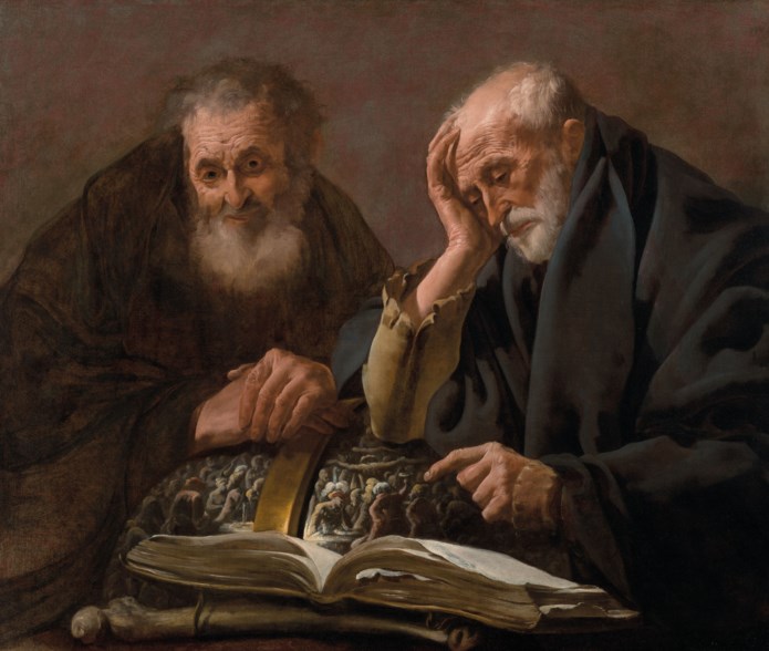 Hendrick ter Brugghen(The Hague 1588-1629 Utrecht), Democritus and ...