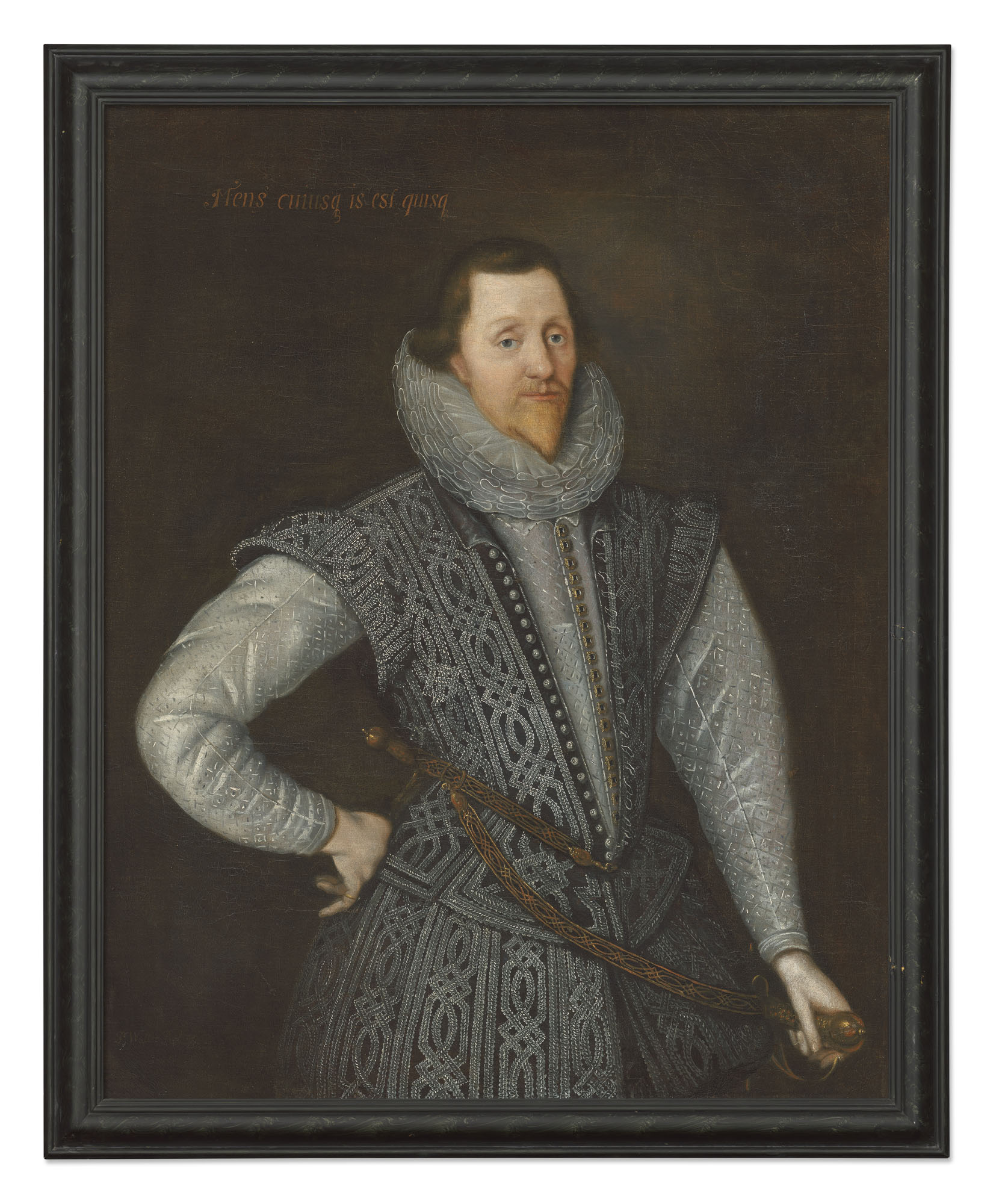 ENGLISH SCHOOL, CIRCA 1600, Portrait of a getleman, traditionally ...