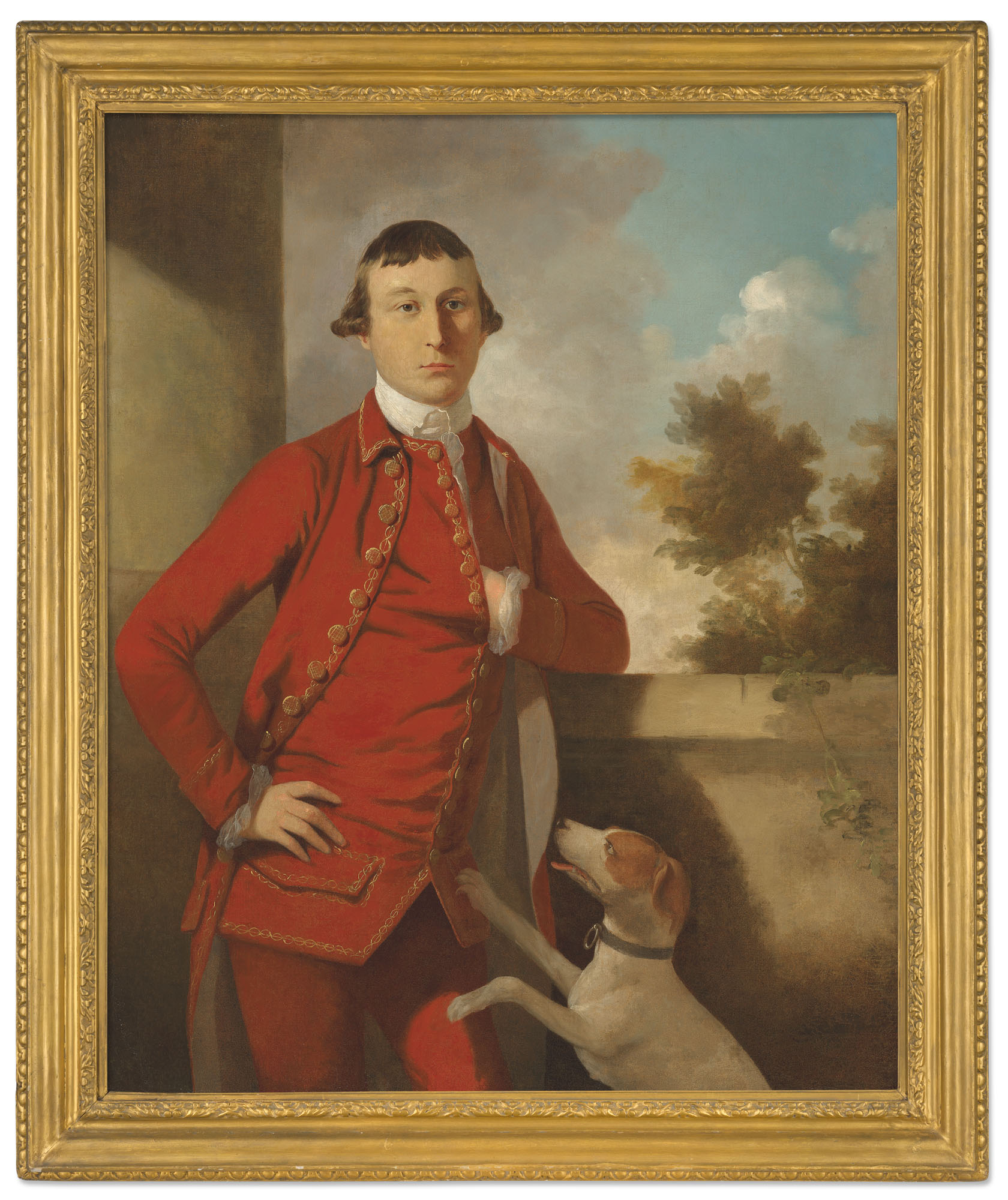 TILLY KETTLE (LONDON 1735-1786 ALEPPO), Portrait of a gentleman, a ...