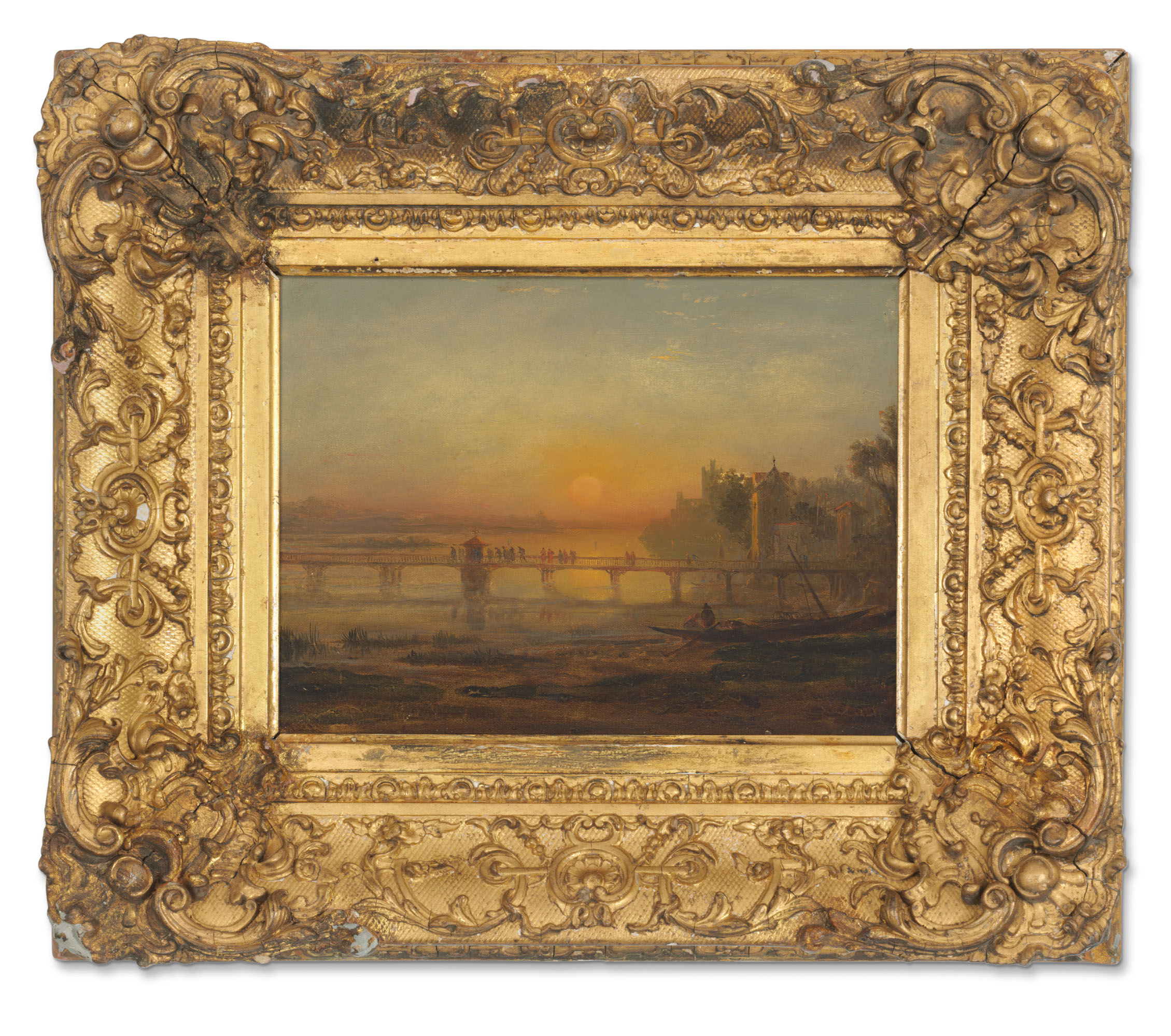 FRANCIS DANBY A.R.A. (COUNTY WEXFORD 1793-1861 EXMOUTH), Morning on the ...