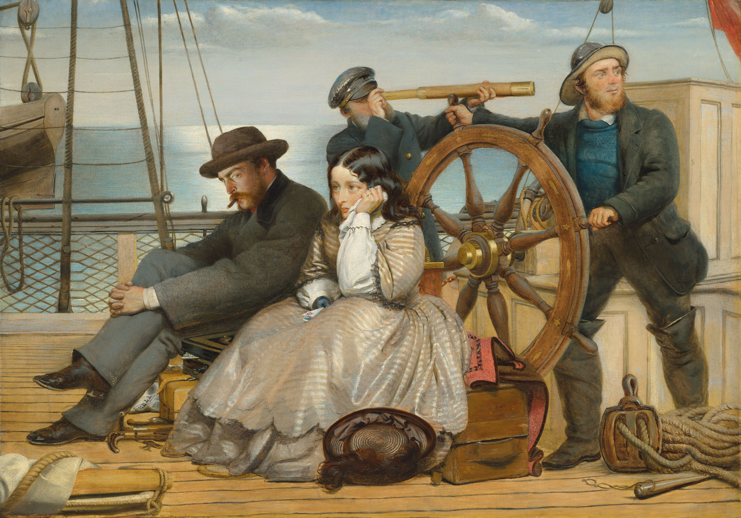 ATTRIBUTED TO CHARLES ROSSITER (BRITISH, 1852-1890), The Escape ...