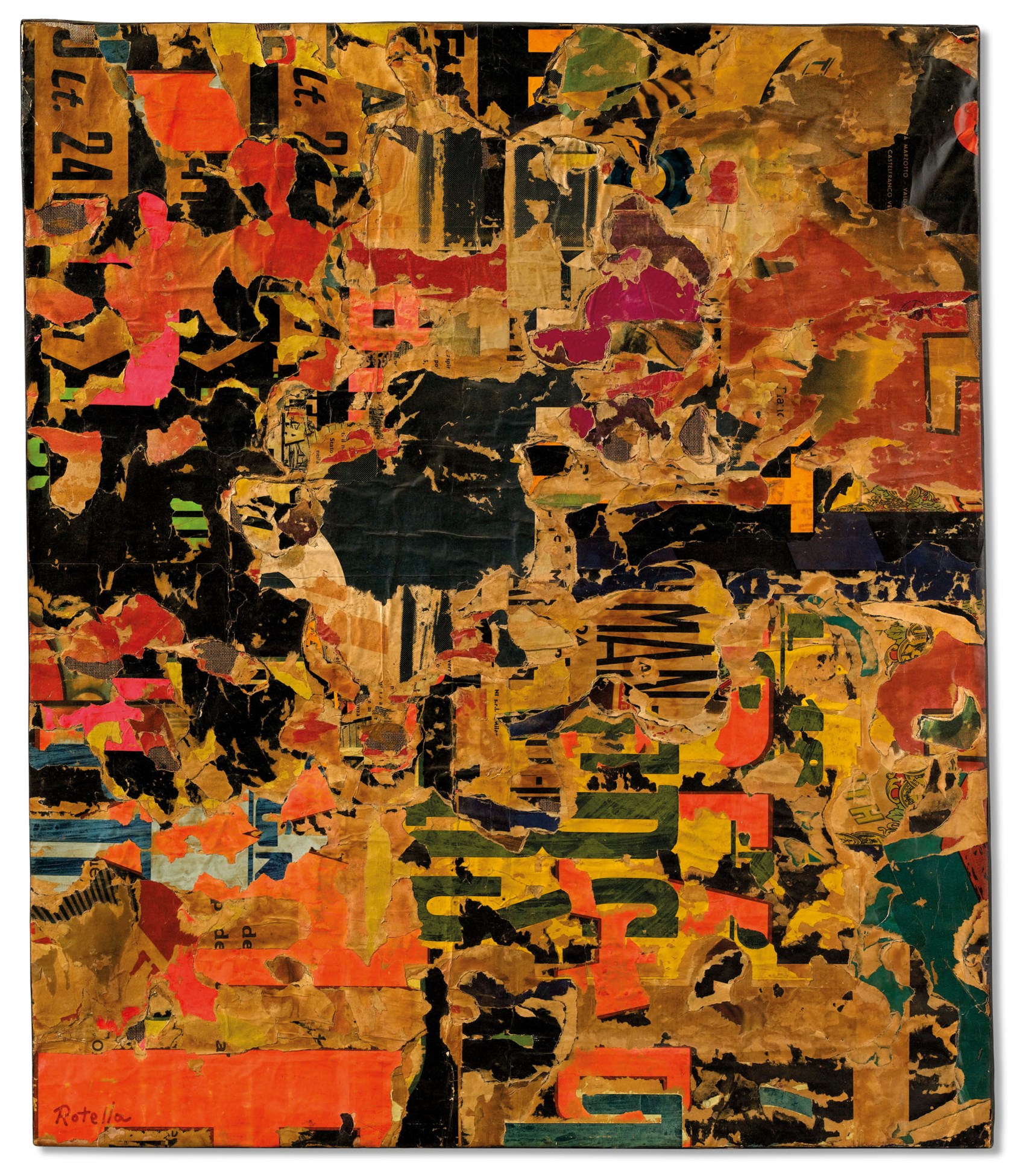 Mimmo Rotella (1918-2006)