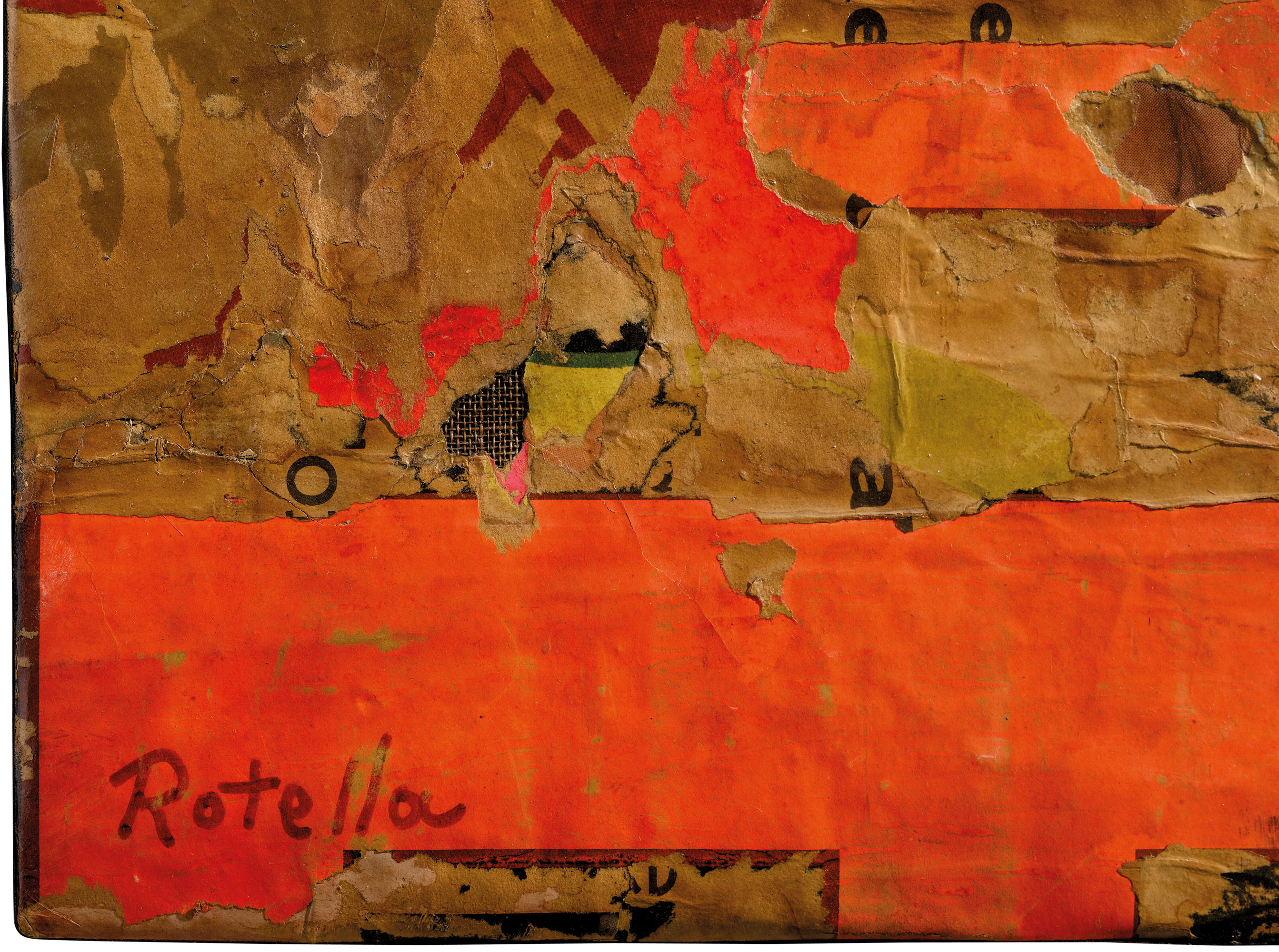 Mimmo Rotella (1918-2006) , Un po' lavorato | Christie's