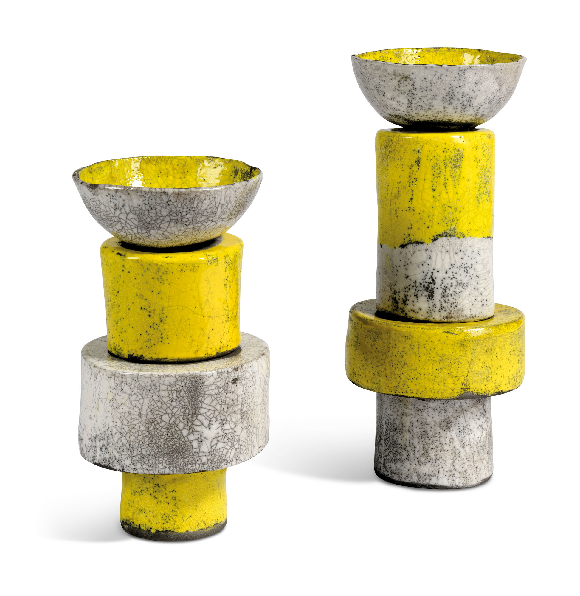 Hala Matta (Lebanese, b. 1970), Playtime Totems A & B | Christie’s