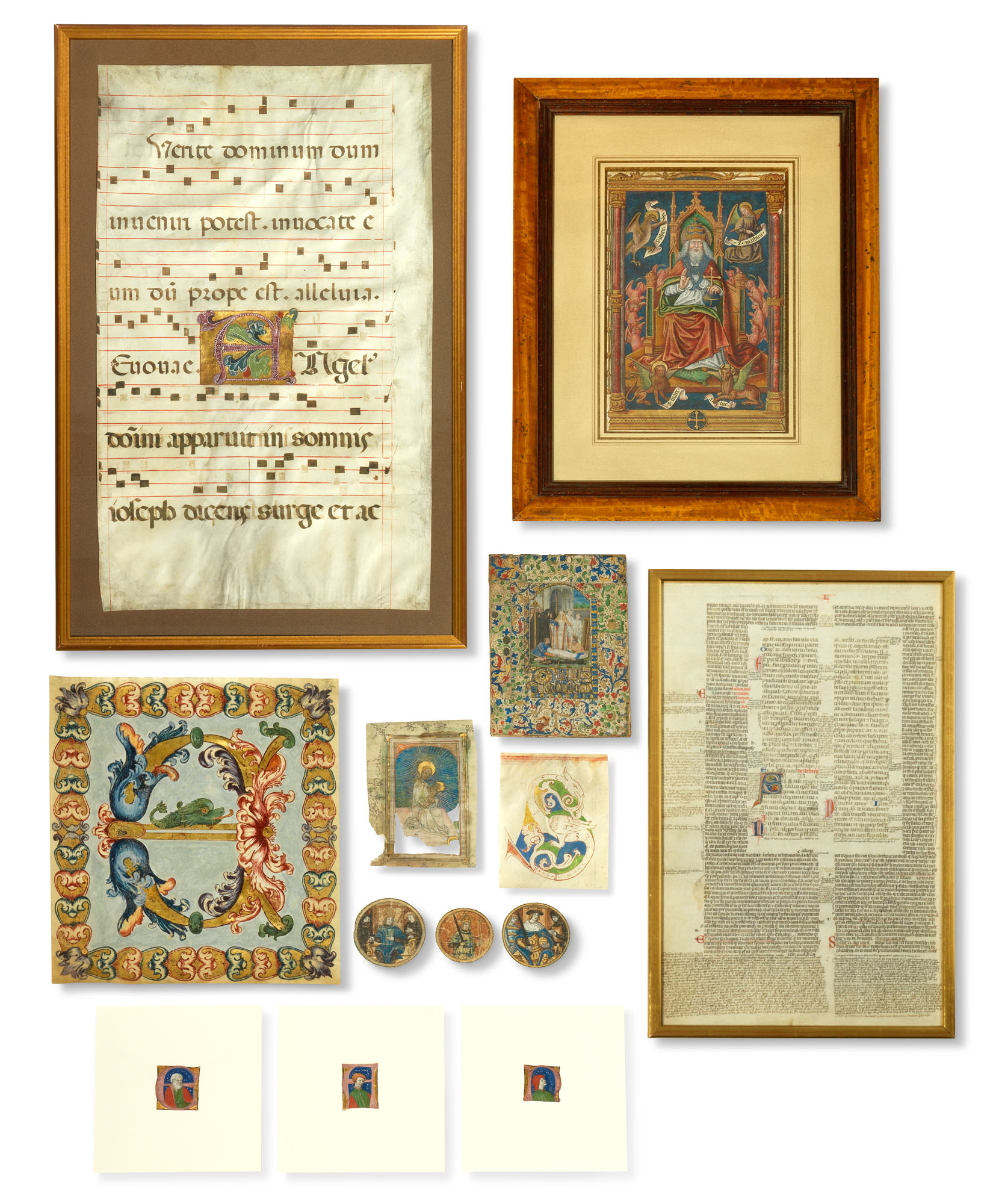 Central European artists and scribes, A collection of medieval ...