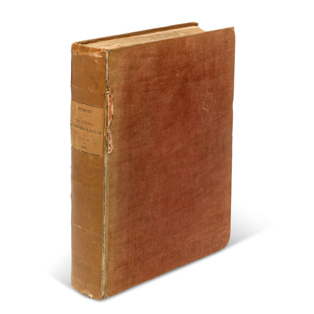 Lady Sophia Raffles (1786-1858), Memoir of ... Thomas Stamford Raffles ...