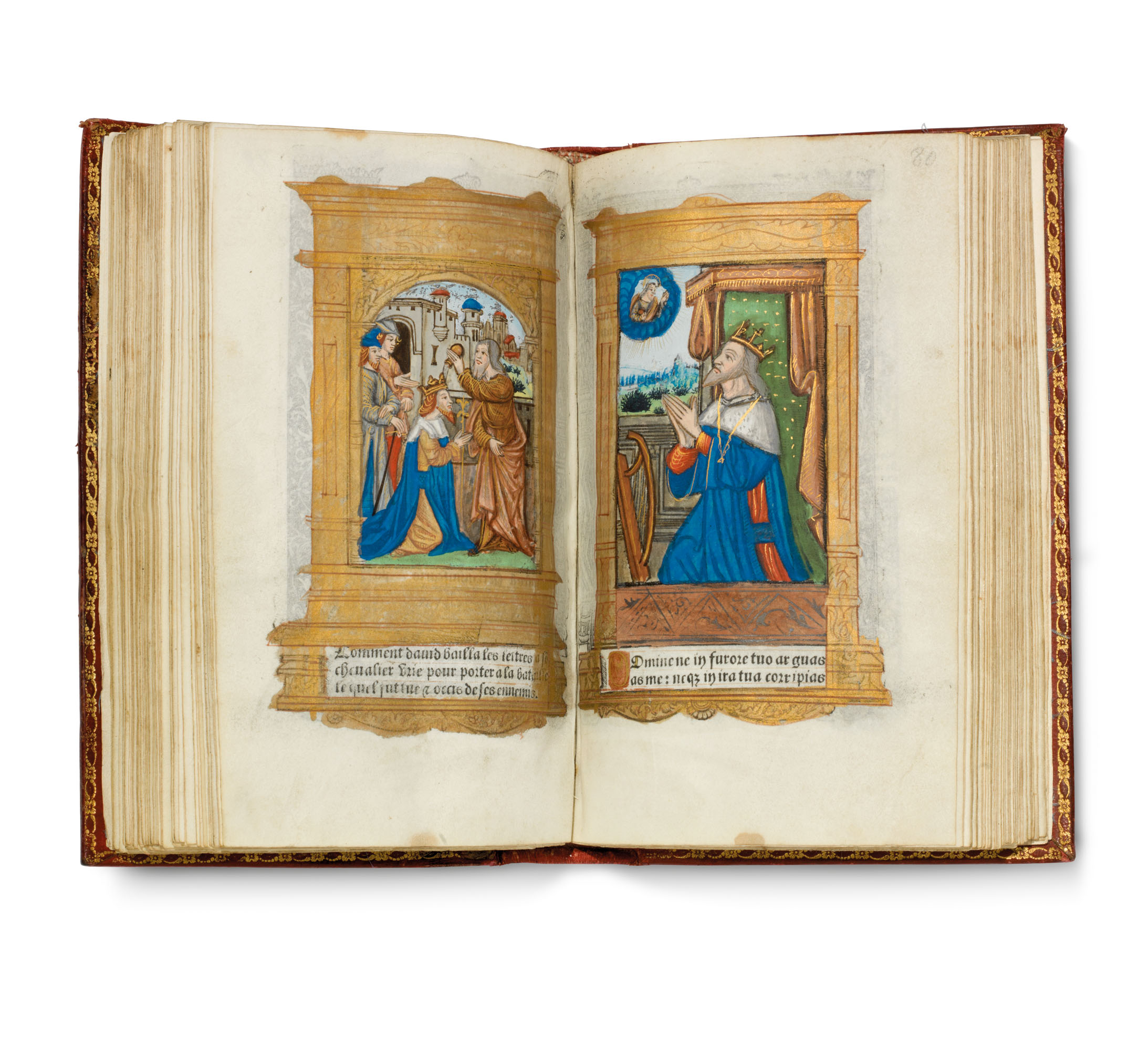 Book of Hours with original illuminated miniatures, Book of Hours. c ...