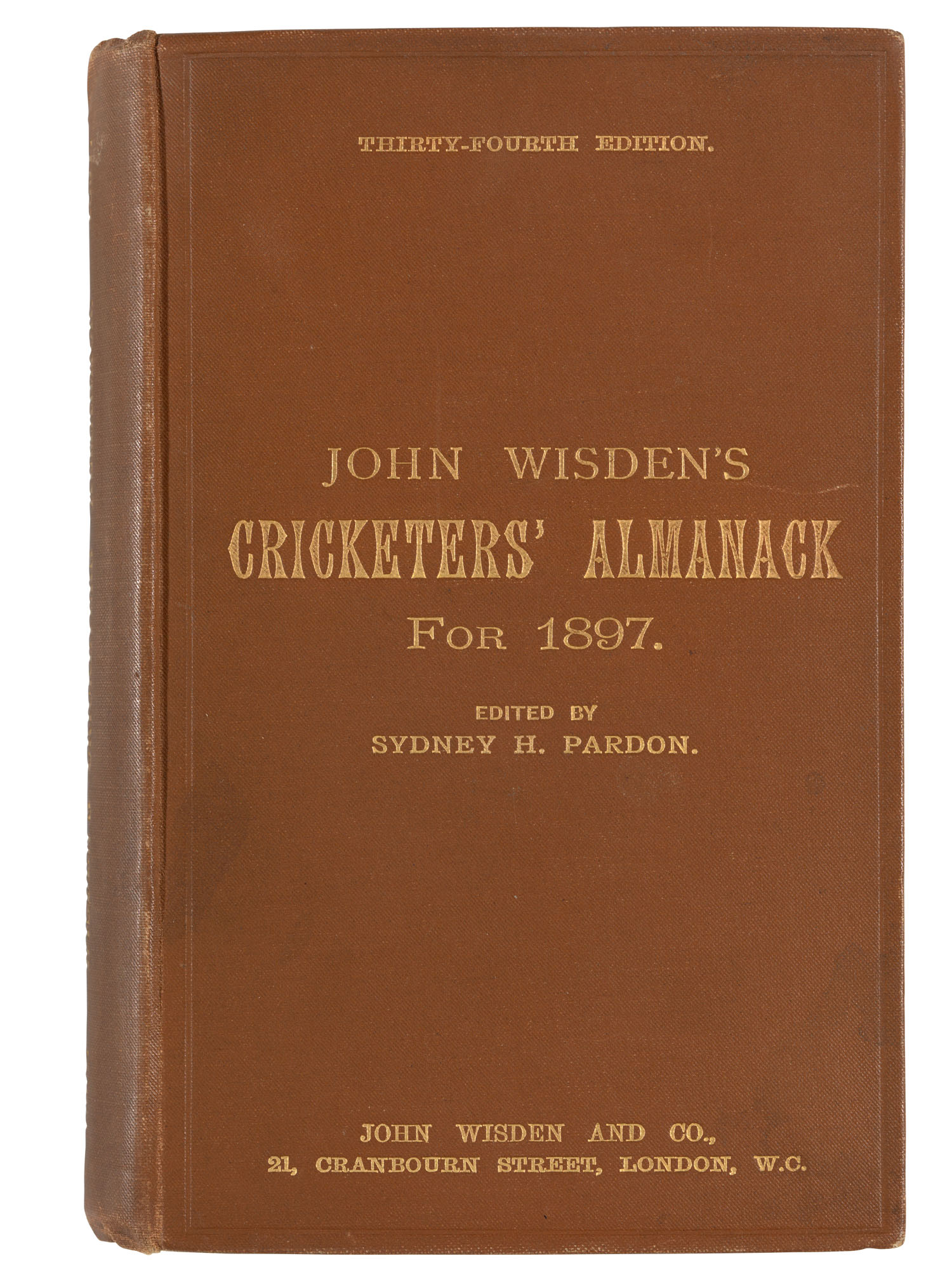 Wisden, Cricketers' Almanack for 1897 | Christie’s