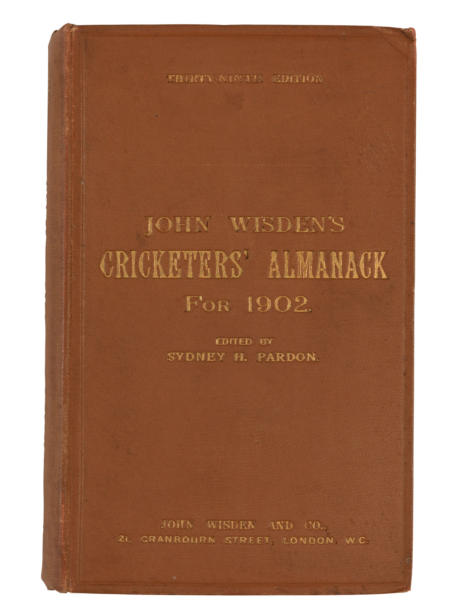 Wisden, Cricketers' Almanack for 1902 | Christie’s