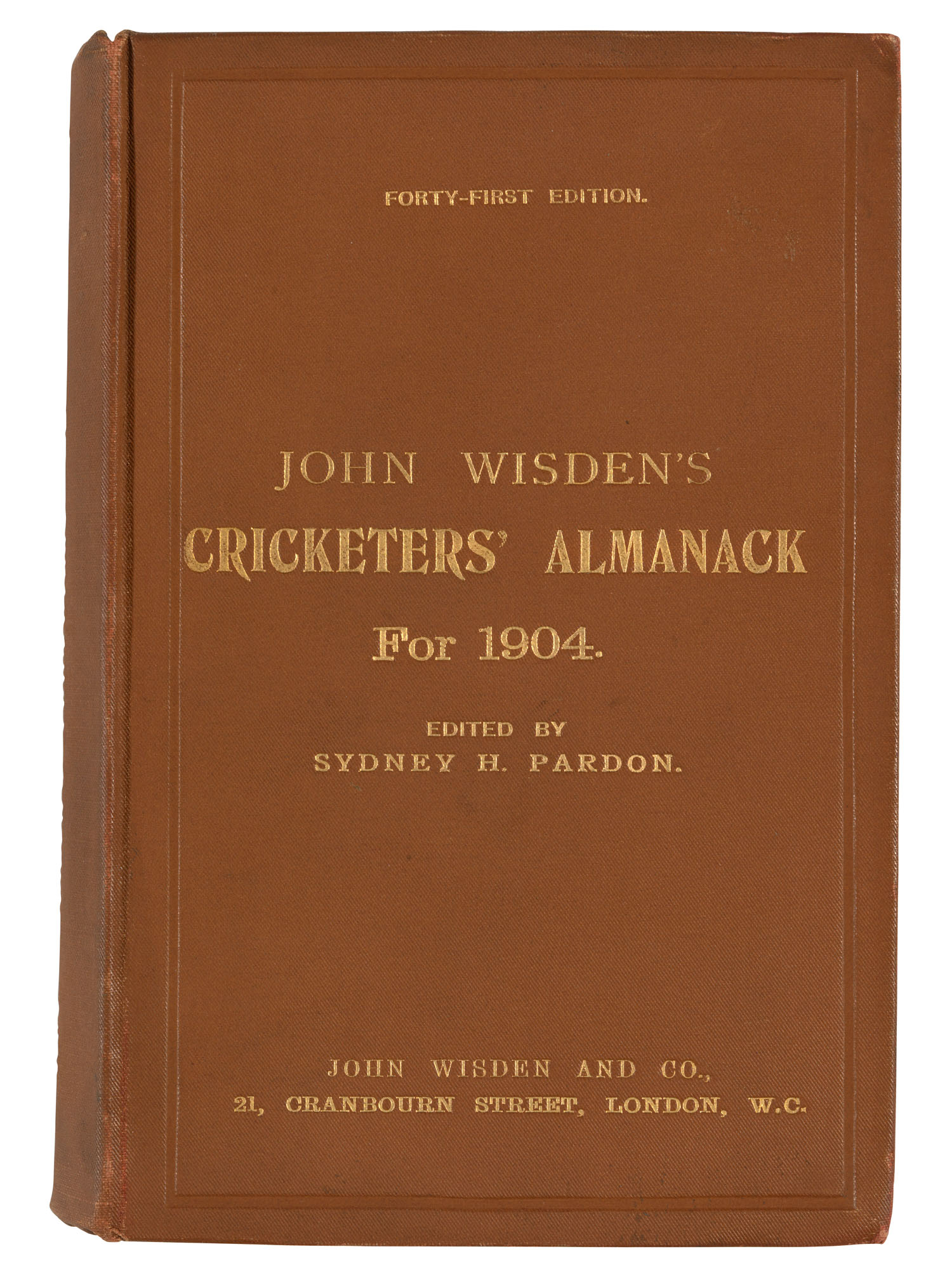 Wisden, Cricketers' Almanack for 1904 | Christie’s