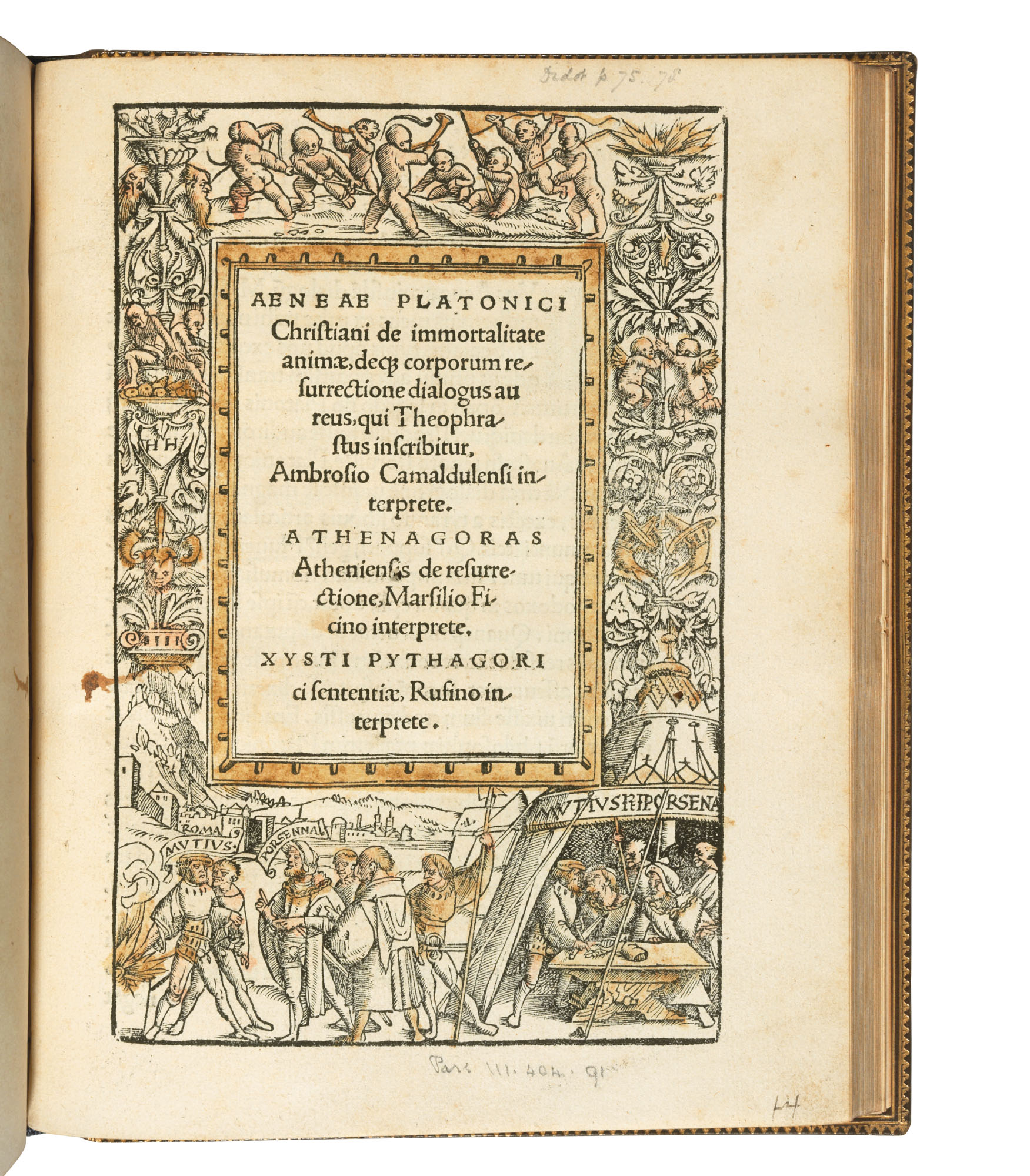 Desiderius Erasmus (1466-1536) , A SAMMELBAND OF SIX WORKS. 1516-1518 ...