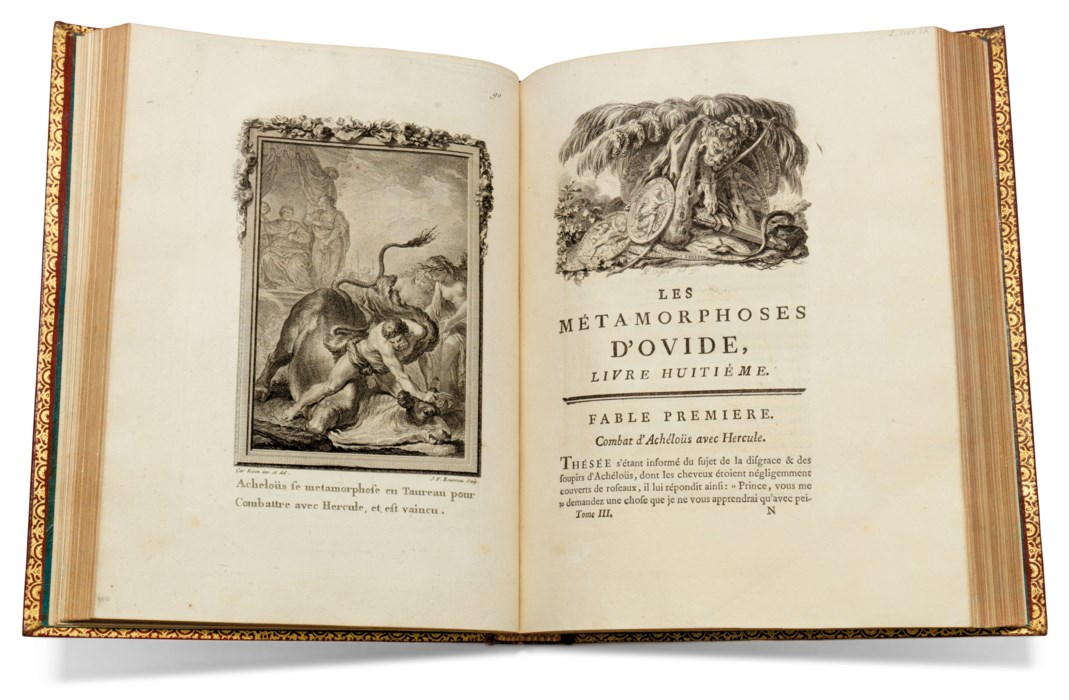 Publius Ovidius Naso (43 BCE-?17 CE), LES METAMORPHOSES 1767-71 ...