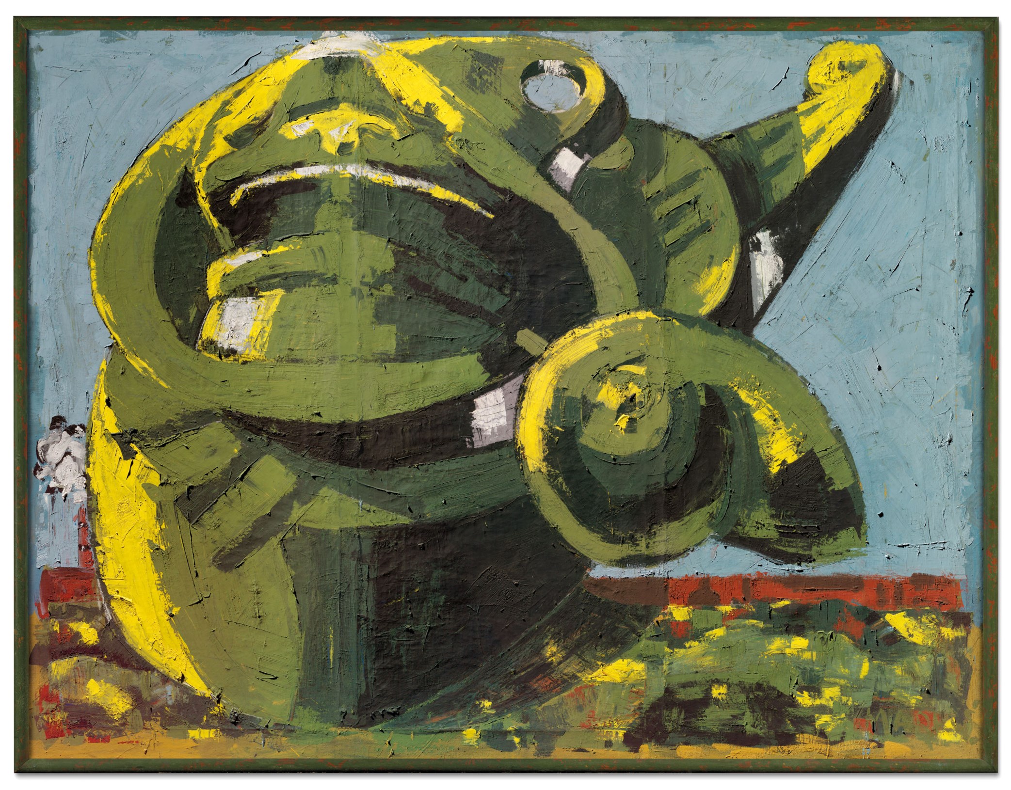 MARKUS LÜPERTZ (B. 1941), Arrangement für eine Mütze I- dithyrambisch ...